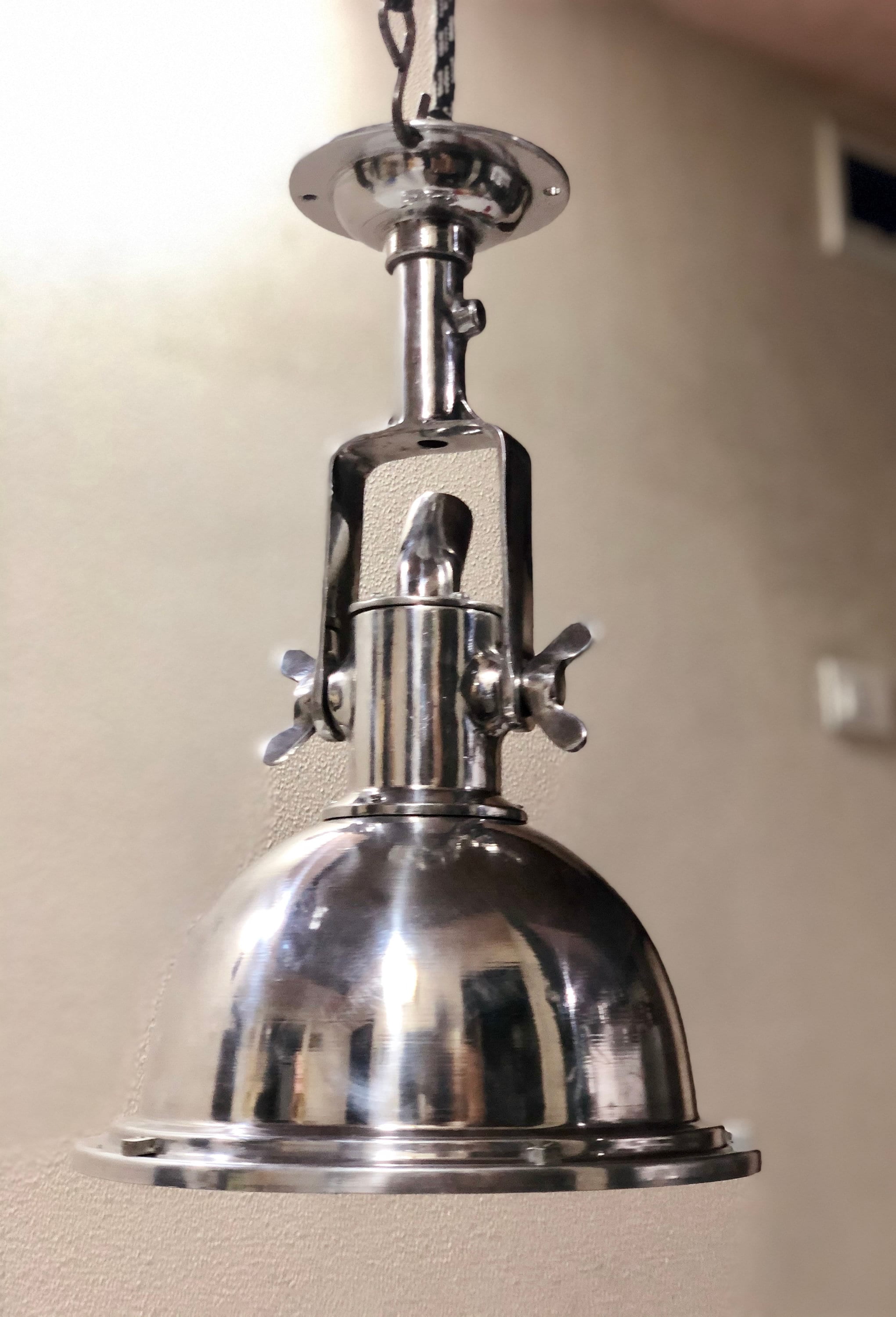 Marine Smooth Aluminum Ceiling Mount Nautical Hanging Cargo Pendant ...