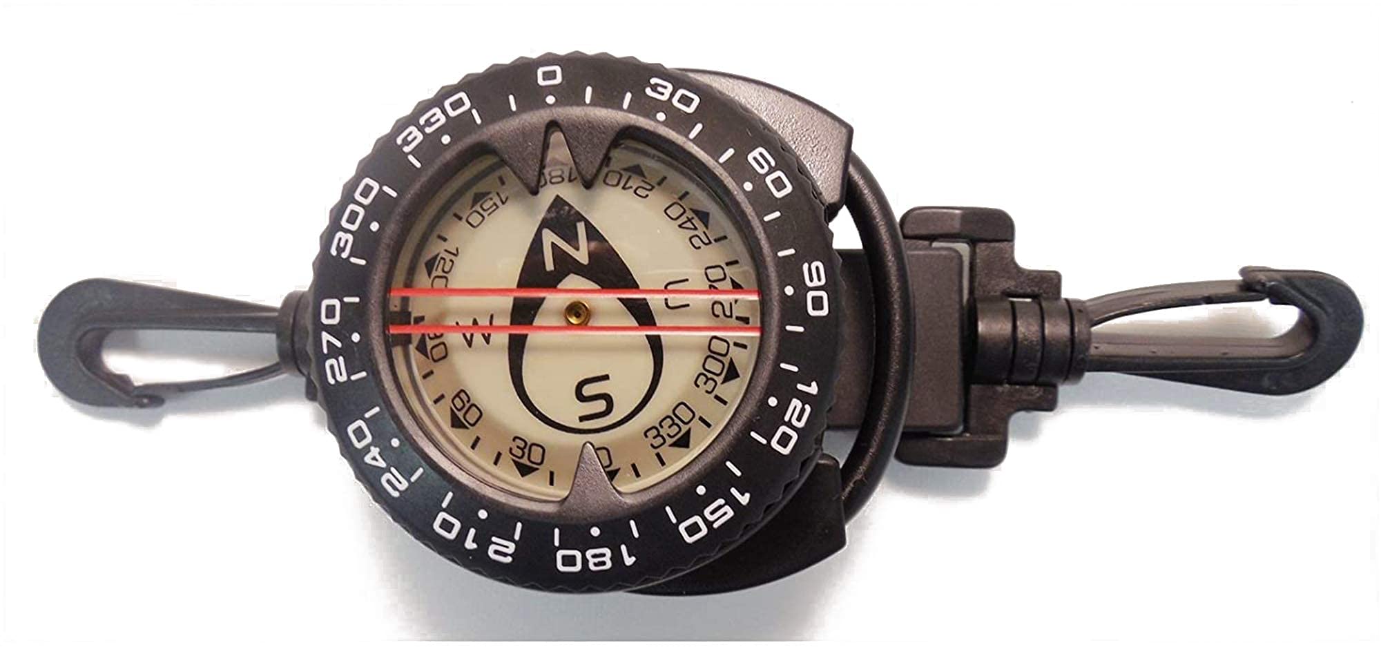 Marine Sports Stainless Steel Line w/retractor Compass 24 Inch ...