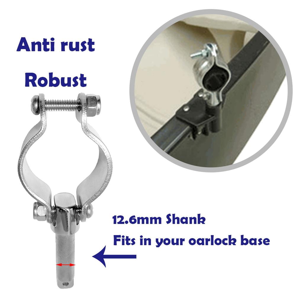 Marine Stainless Steel 304SS Oarlock 1/2 Socket Yacht Oar Lock ...