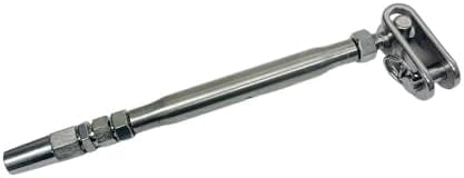 Marine Stainless Steel T316 3/16" Toggle and Swageless Turnbuckle Cable ...