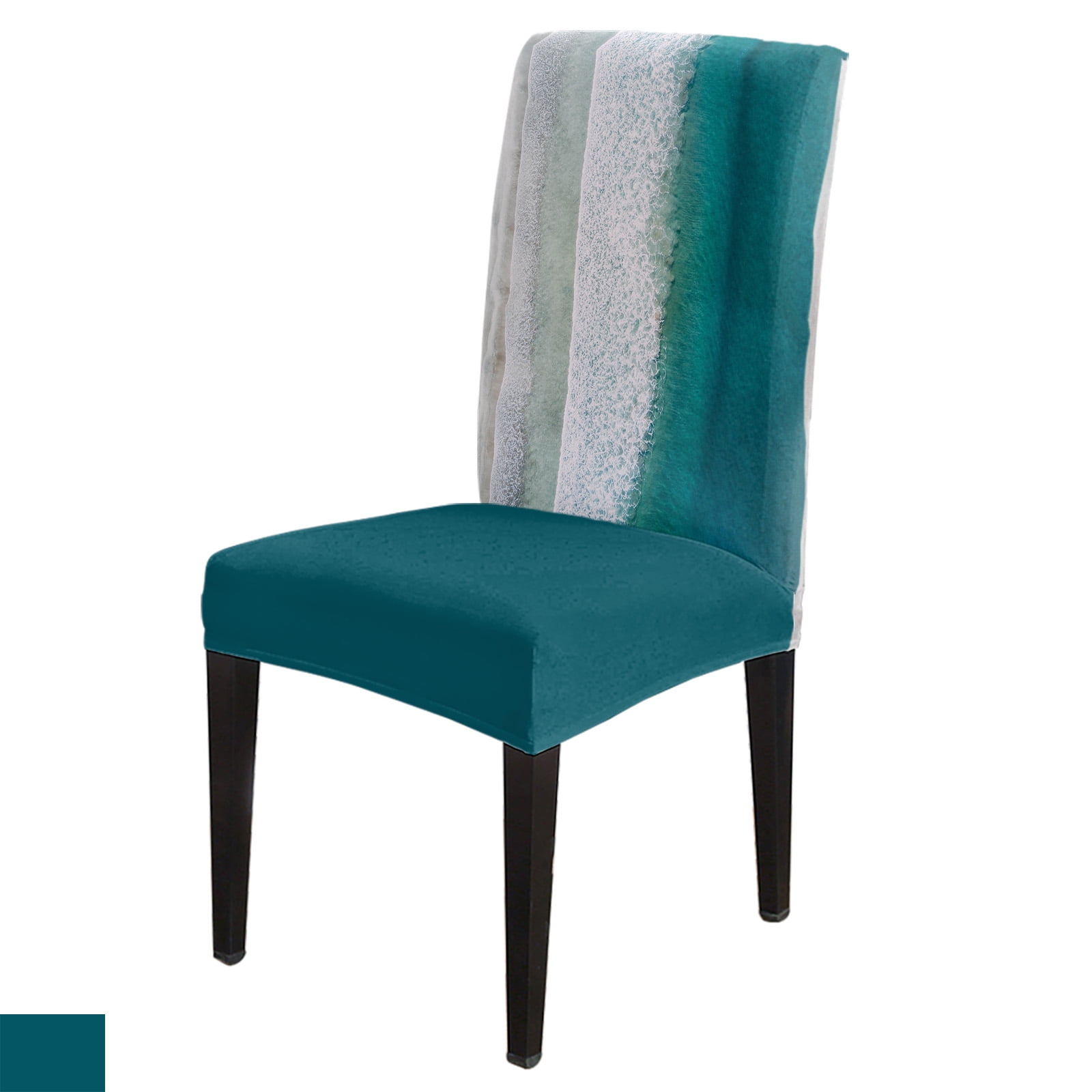 Marine Stripes Ocean Shells StarLighthouse Anchor Chair Cover 4pcs ...