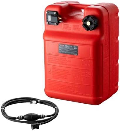 Marine Tank, 6.34-Gallon/24-L Marine Portable Tank Outboard Marine Boat ...