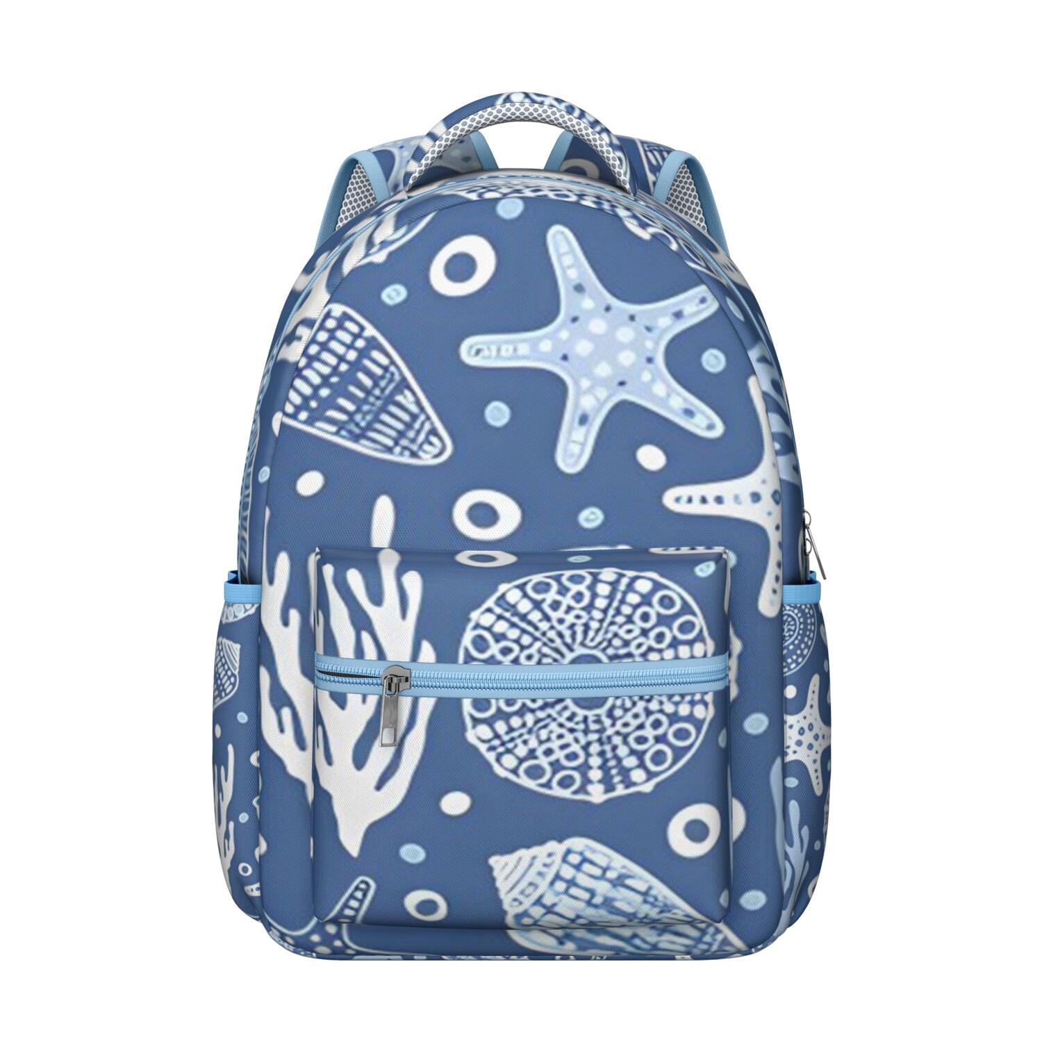 Marine-Themed School Backpack - Waterproof & Ergonomic Bookbag with ...