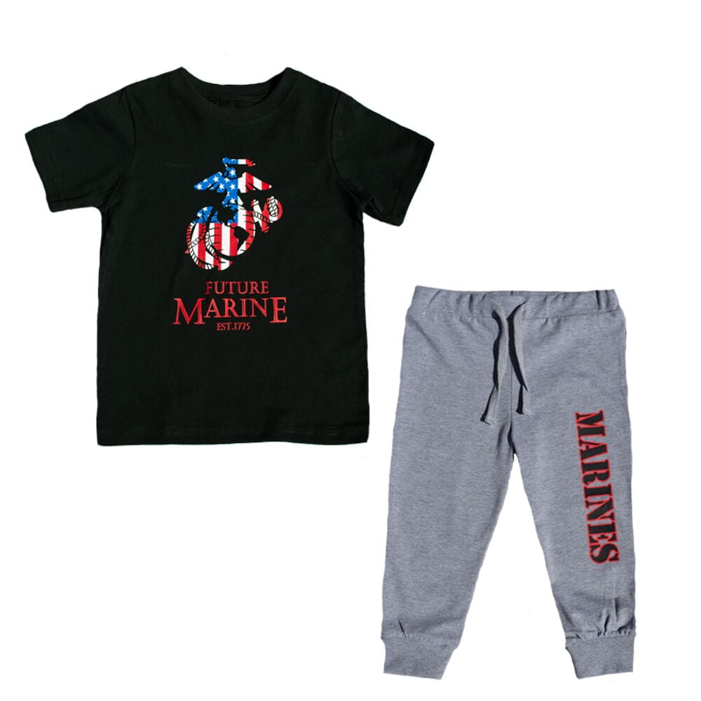 MARINE TODDLER 2PC JOGGER SET 3T - Walmart.com