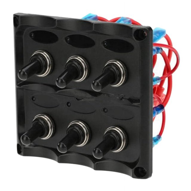 Marine Toggle Switch 6 Sets of Control Switches RV Car Control Switch ...
