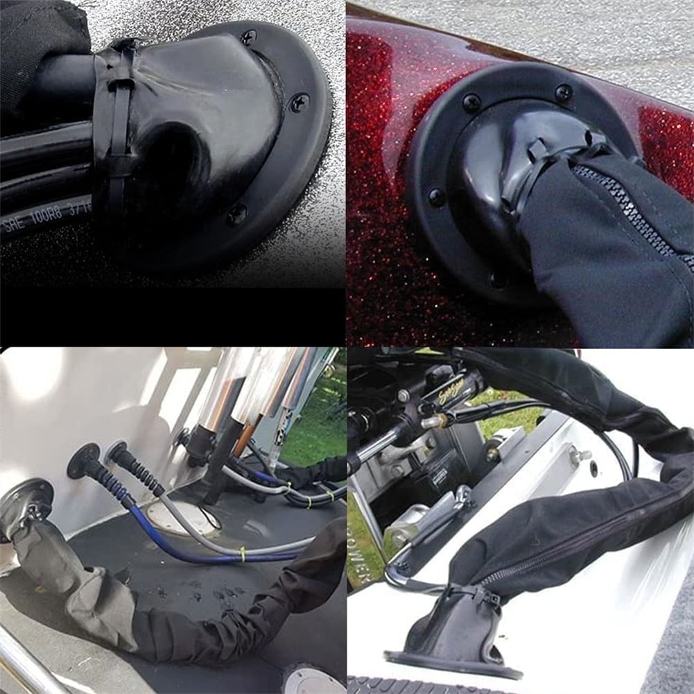 Marine Transom Boat Steering Cable Boot Motorwell With Wire Tie Dia ...
