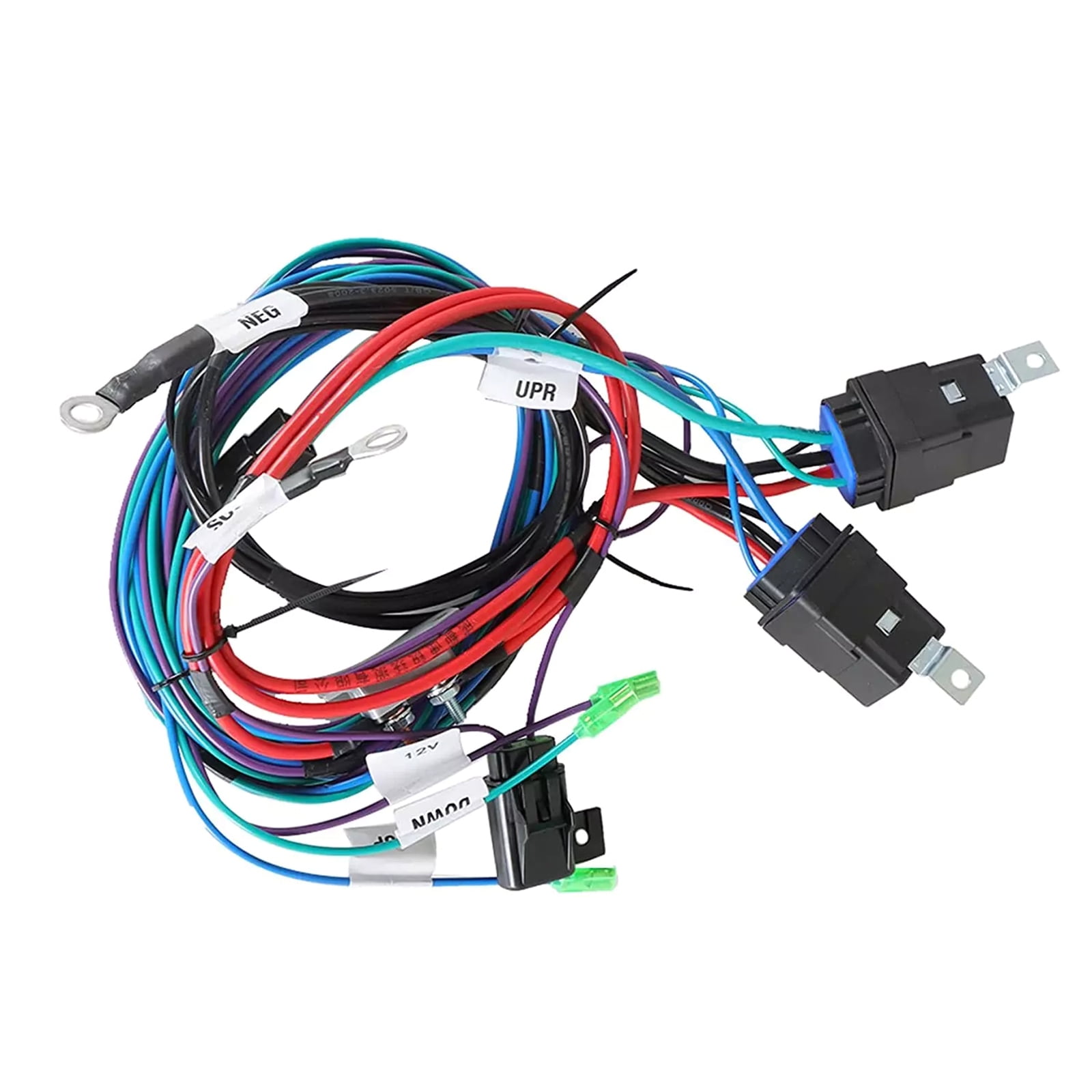 Marine Wiring Harness for Hydraulic Tilt Trim Units 80 Amp Relay, Long ...