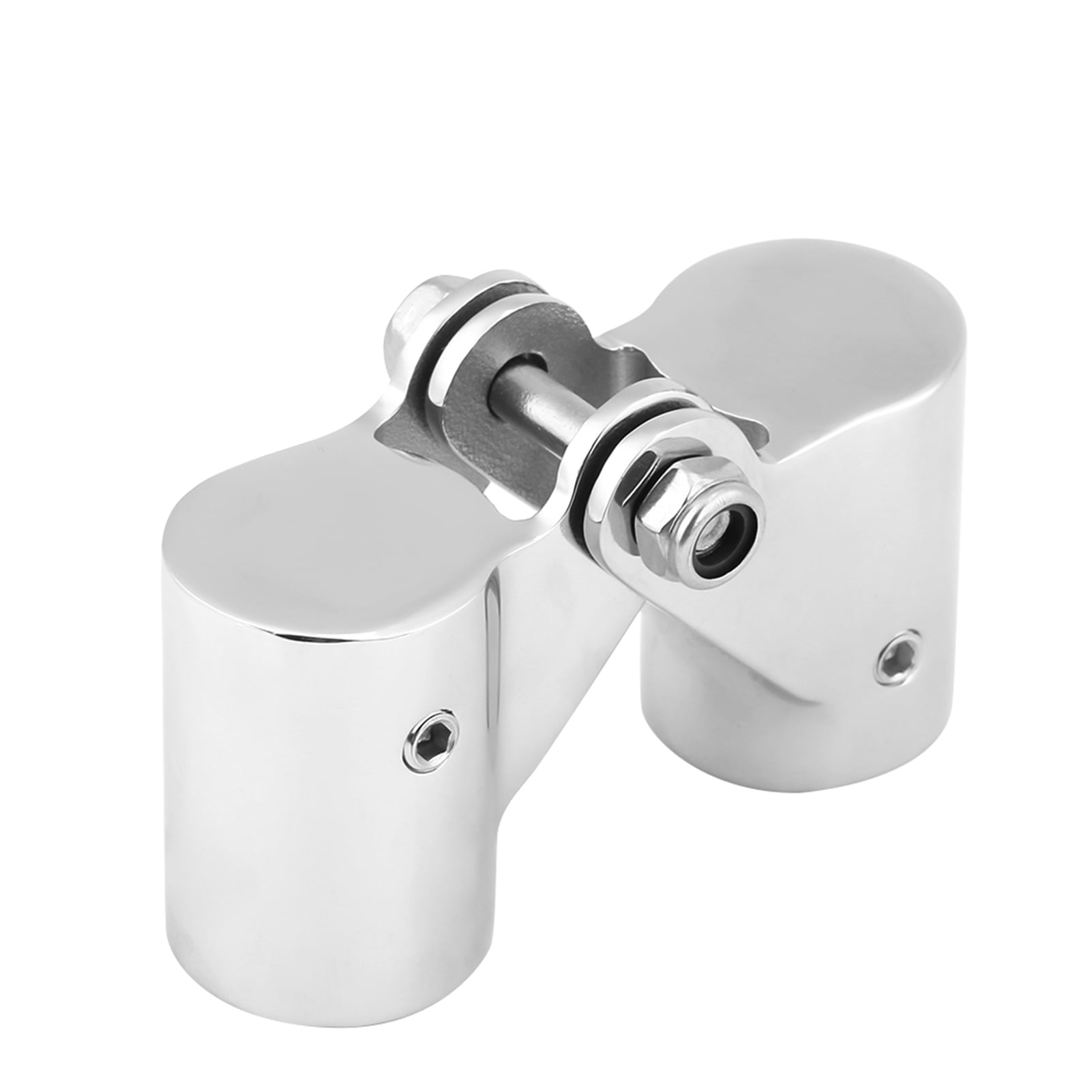 Marine Yacht Stainless Steel 25MM Folding Swivel Connector Boat Rail ...