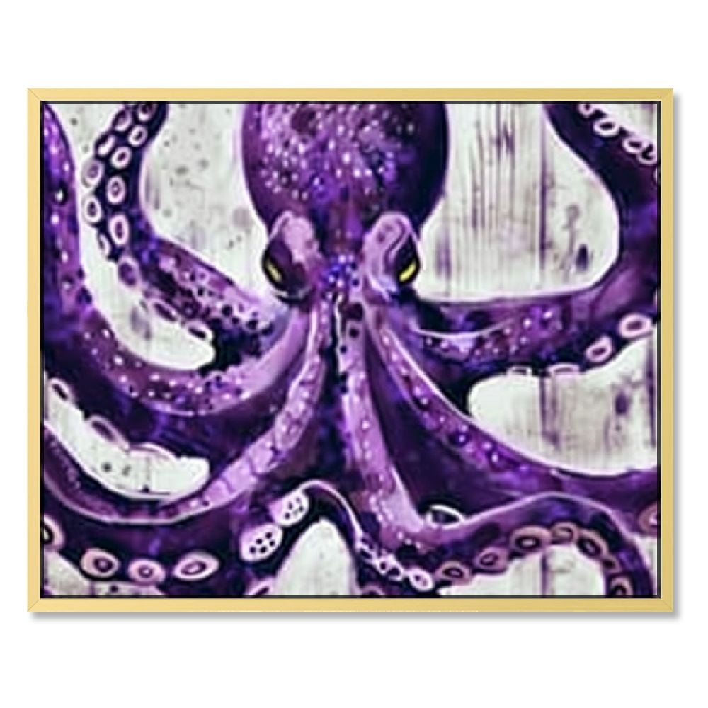 Marine life Ocean Painting Sea Animal Print for Living Room Kitchen ...