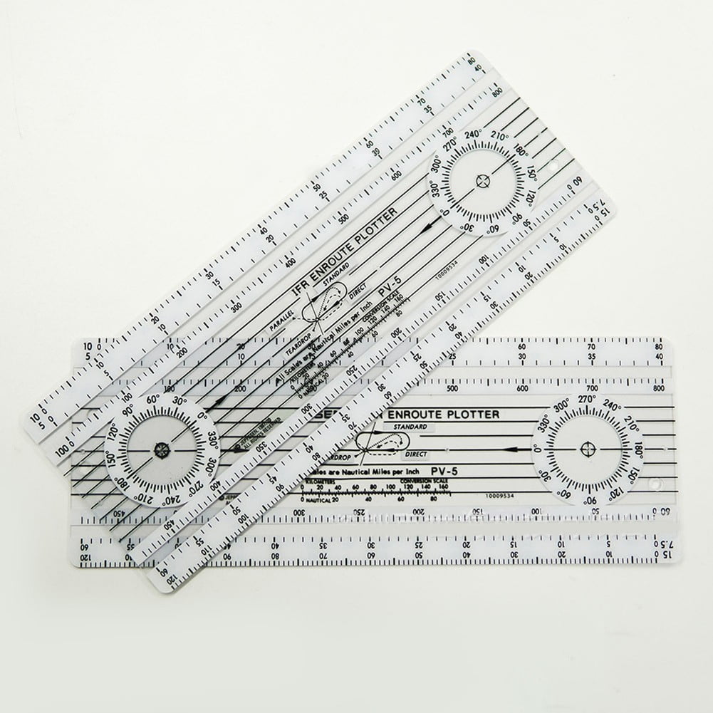 Marine parallel ruler, surveying ruler, ergonomic navigation ruler ...