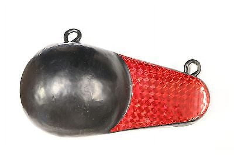 MarineNow Coated 12 lb Canon Ball Lead Downrigger Weight with Fin ...