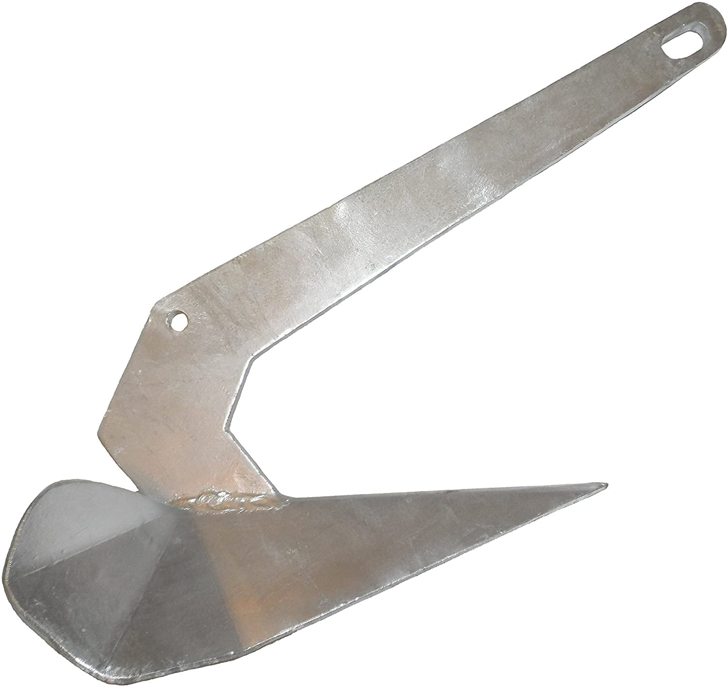 MarineNow Delta Style Anchor, Galvanized Steel, Lead Ballasted Tip, 44 ...