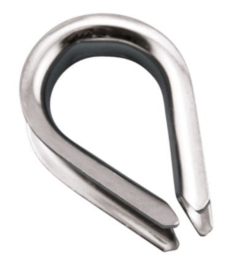 MarineNow Marine Wire Rope Thimble 316 Stainless Steel Choose Size and ...