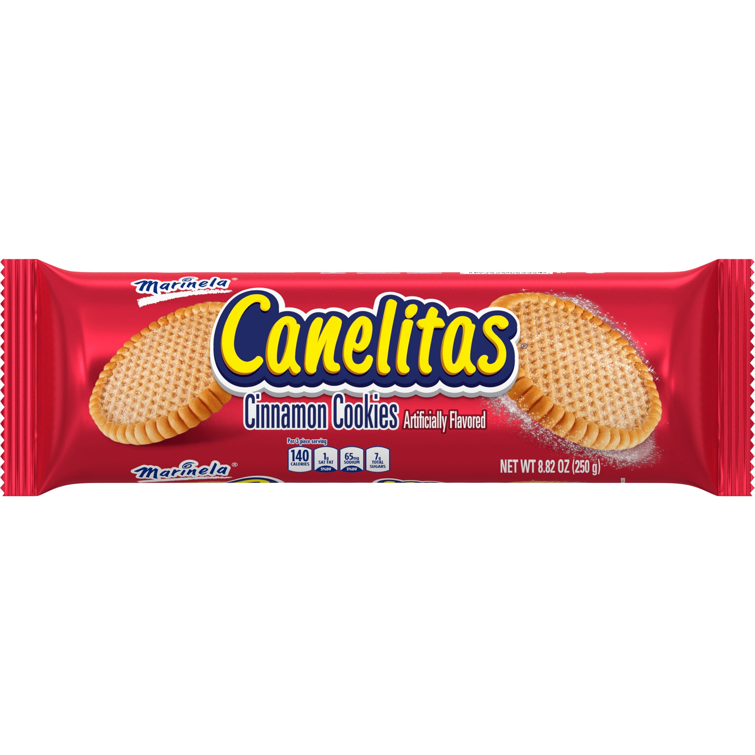 Marinela Canelitas, Embossed Cinnamon Flavored Cookies, 24 count ...