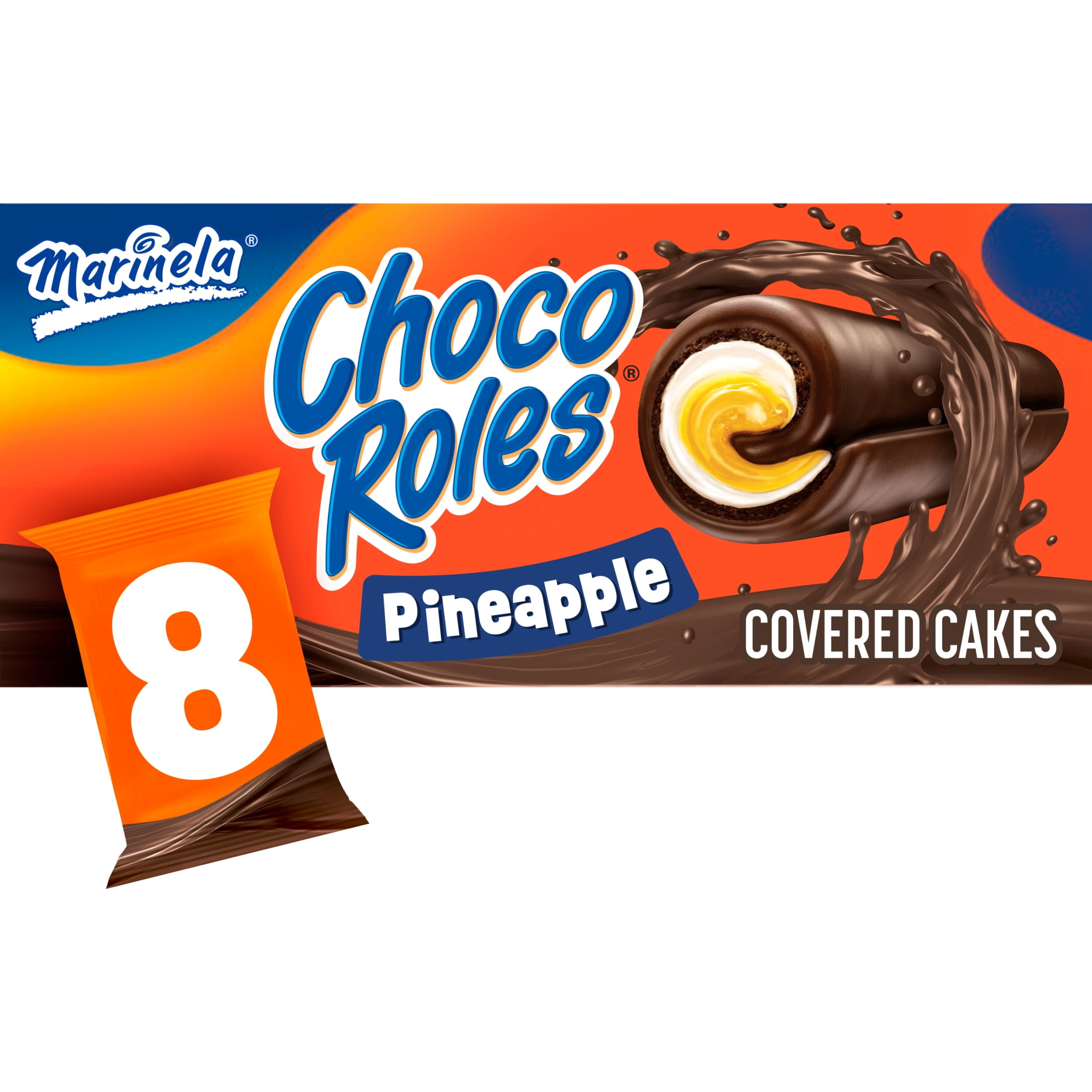 Marinela Choco Roles Pineapple and Cr√®me Filled Nepal | Ubuy