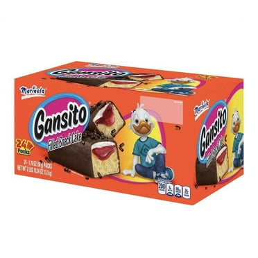 Marinela Mexican Bakery Gansito Snack Cakes, 1.76 Ounce (Pack of 32 ...
