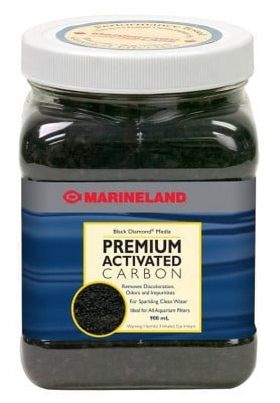 Marineland Black Diamond Activated Carbon, Chemical Filter Media, 40 oz ...