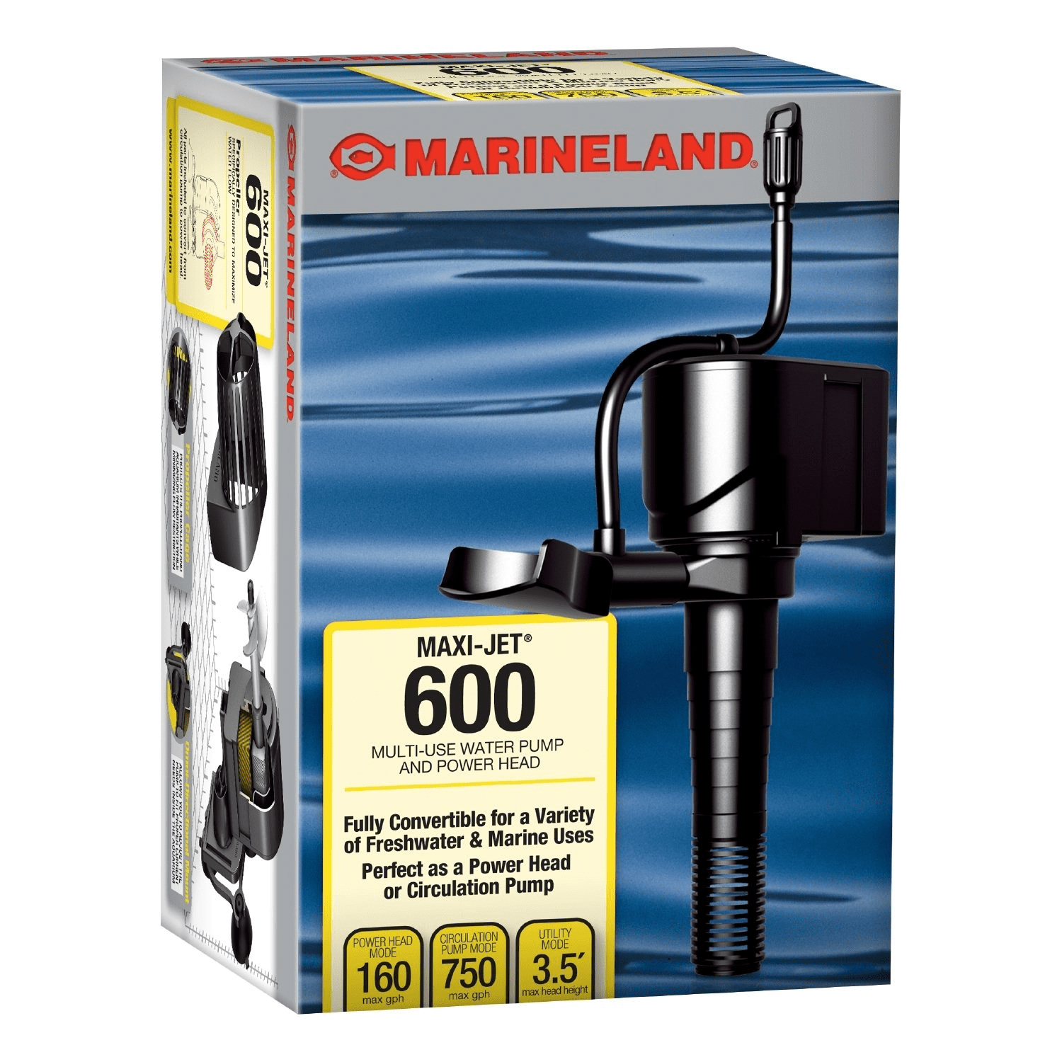 Marineland Maxi-Jet Pro Pump for Aquariums, 160/750 GPH - Walmart.com