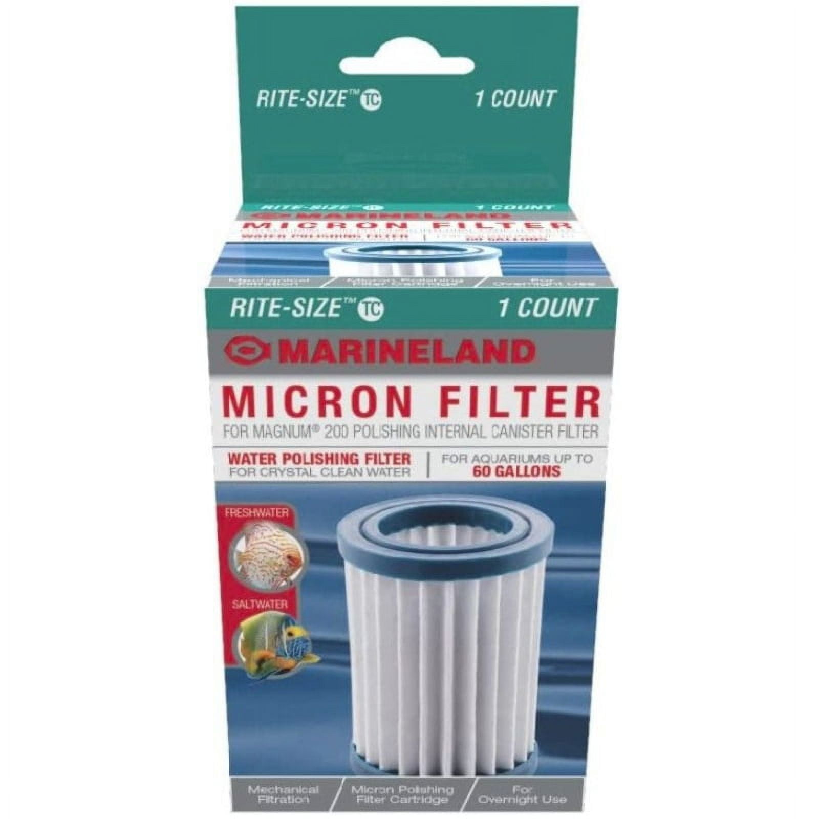 Marineland Micron Cartridge for Magnum 200 Canister Filters - Walmart.com