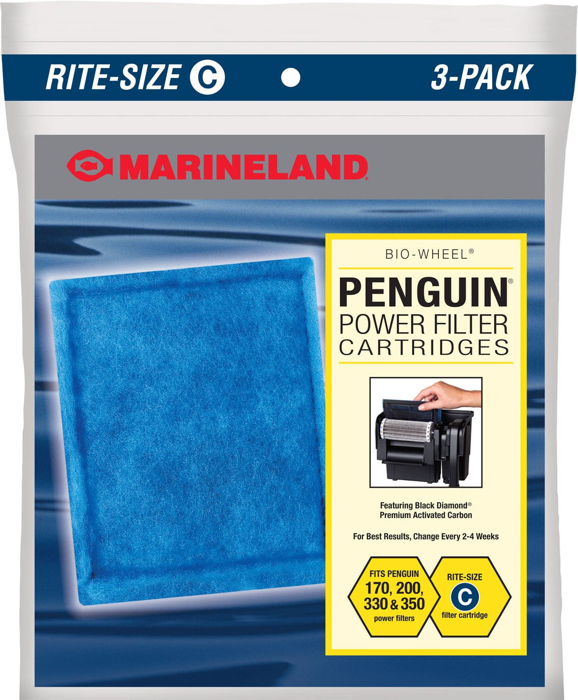Marineland Penguin Bio-Wheel Power Filter, Aquarium Filter Cartridges ...