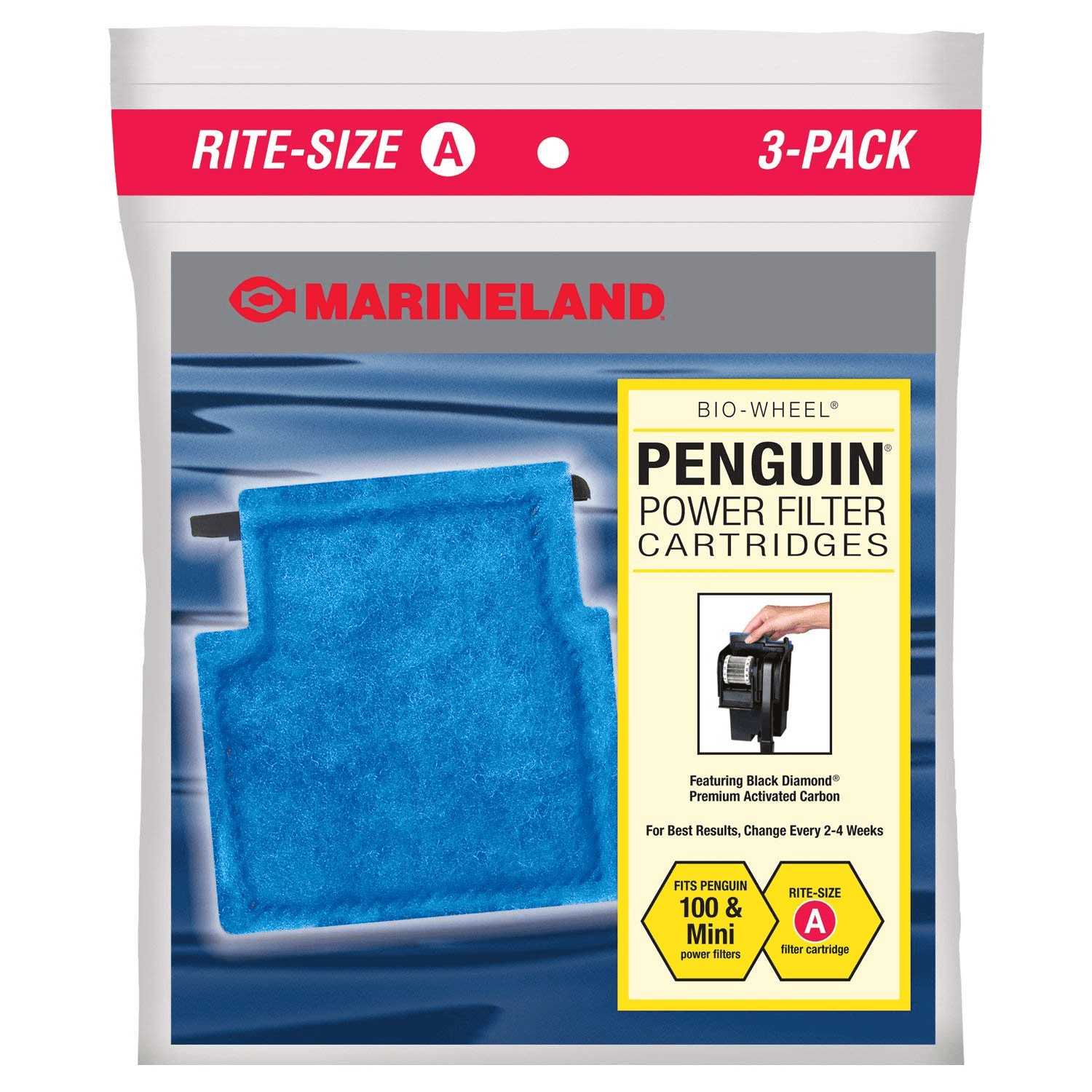 Marineland Penguin Bio-Wheel Replacement Power Filter Cartridges 3 ...