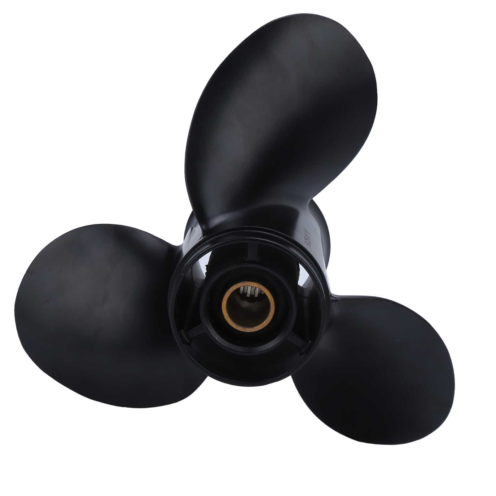 Mariner Black Aluminum Alloy 3-Blade Propeller for 9.25X11 Boats ...
