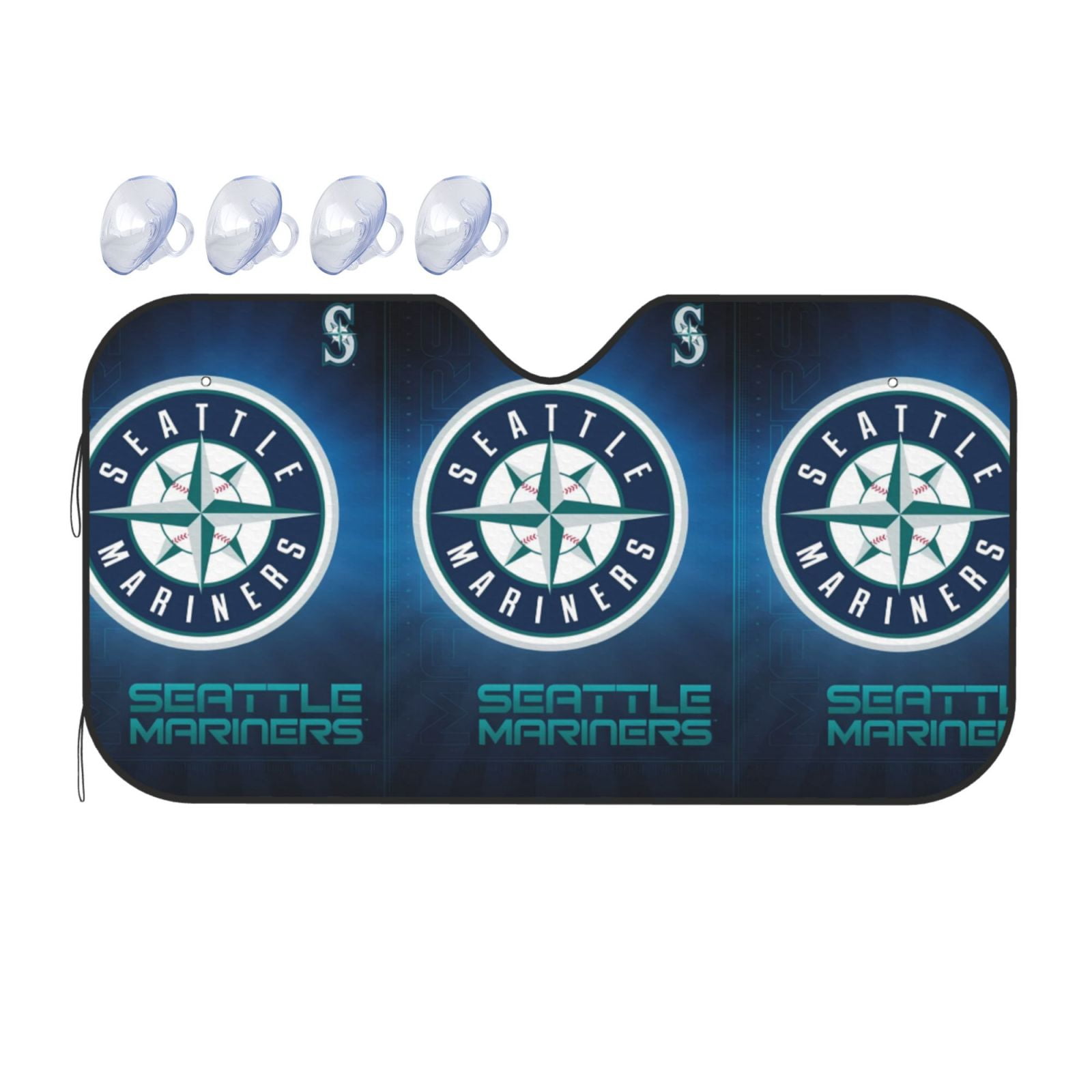 Mariners Car Windshield Sun Shade Foldable Front Windshield Shade for ...
