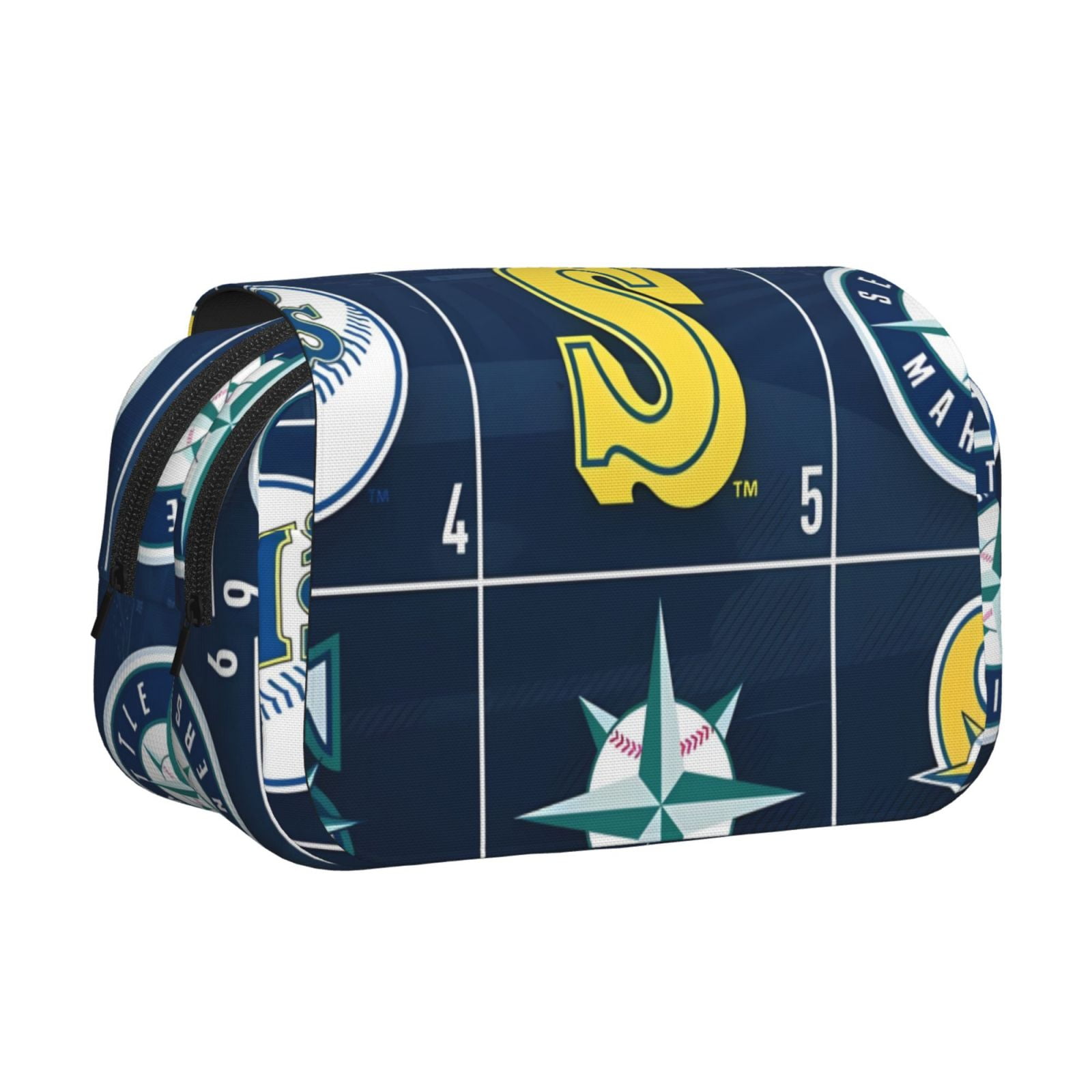 Mariners Double Clamshell Pen Case Holder Bulk Soft Box Large Storage ...