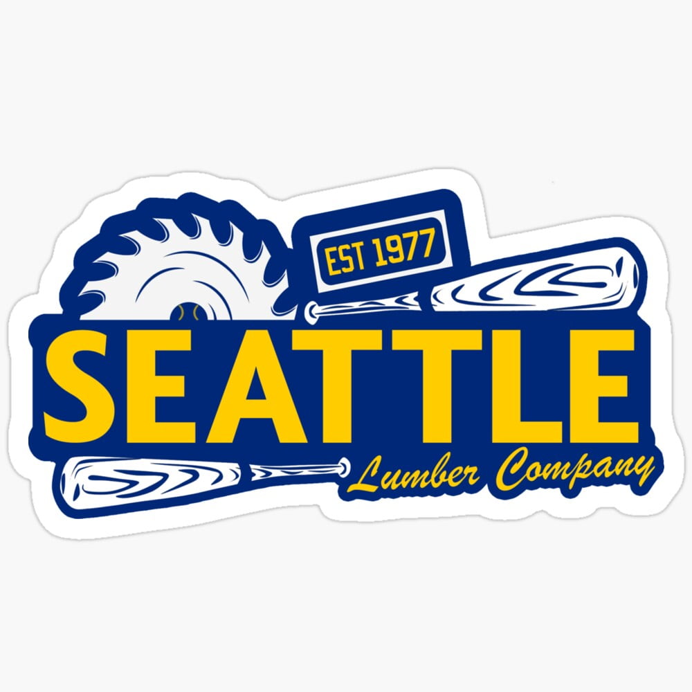 Mariners Lyfe: Seattle Lumber Company Alt Logo Sticker Baseball Sticker ...