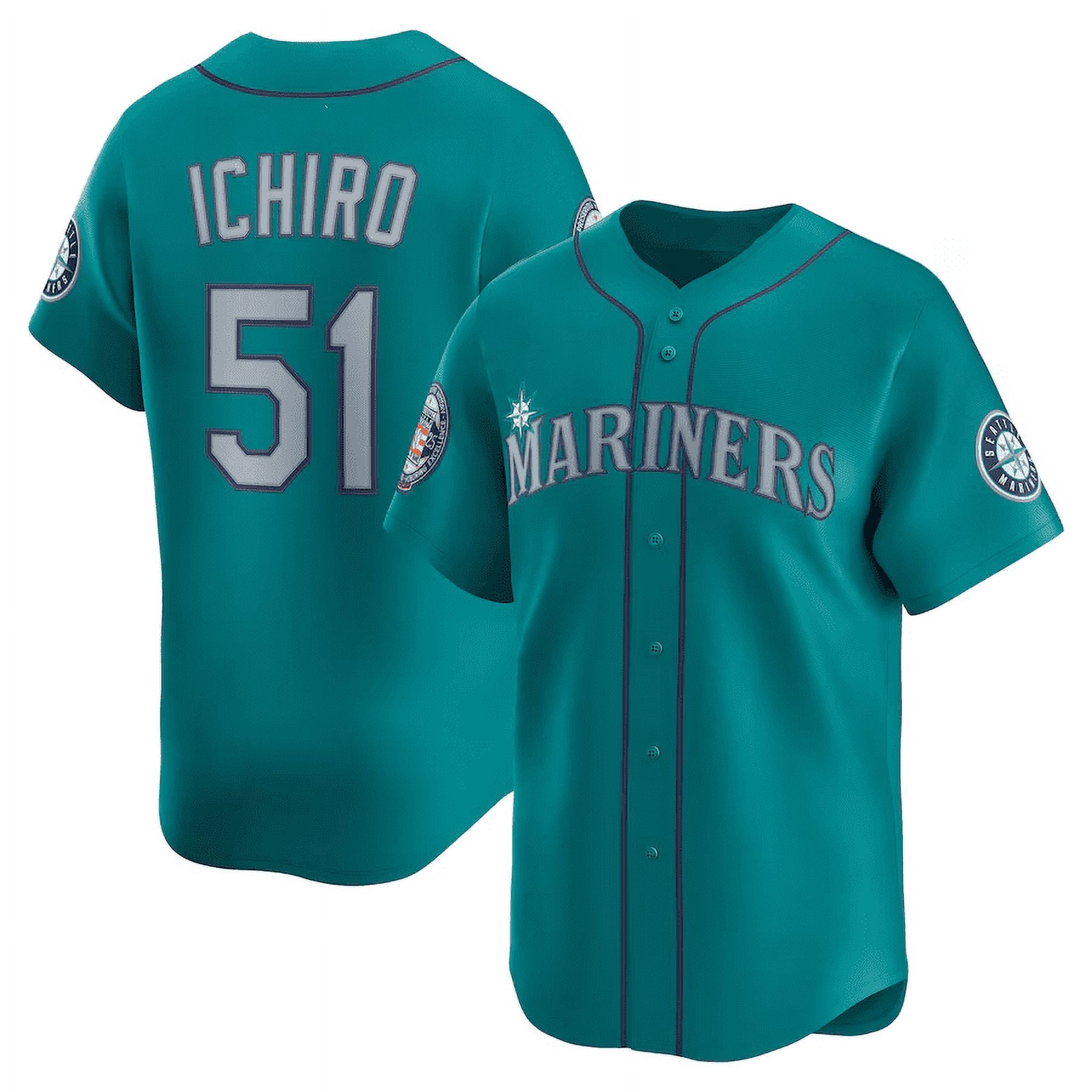Mariners Men's Fans short sleeve #51 Pl_ay_er World Series 2024 Shirt ...