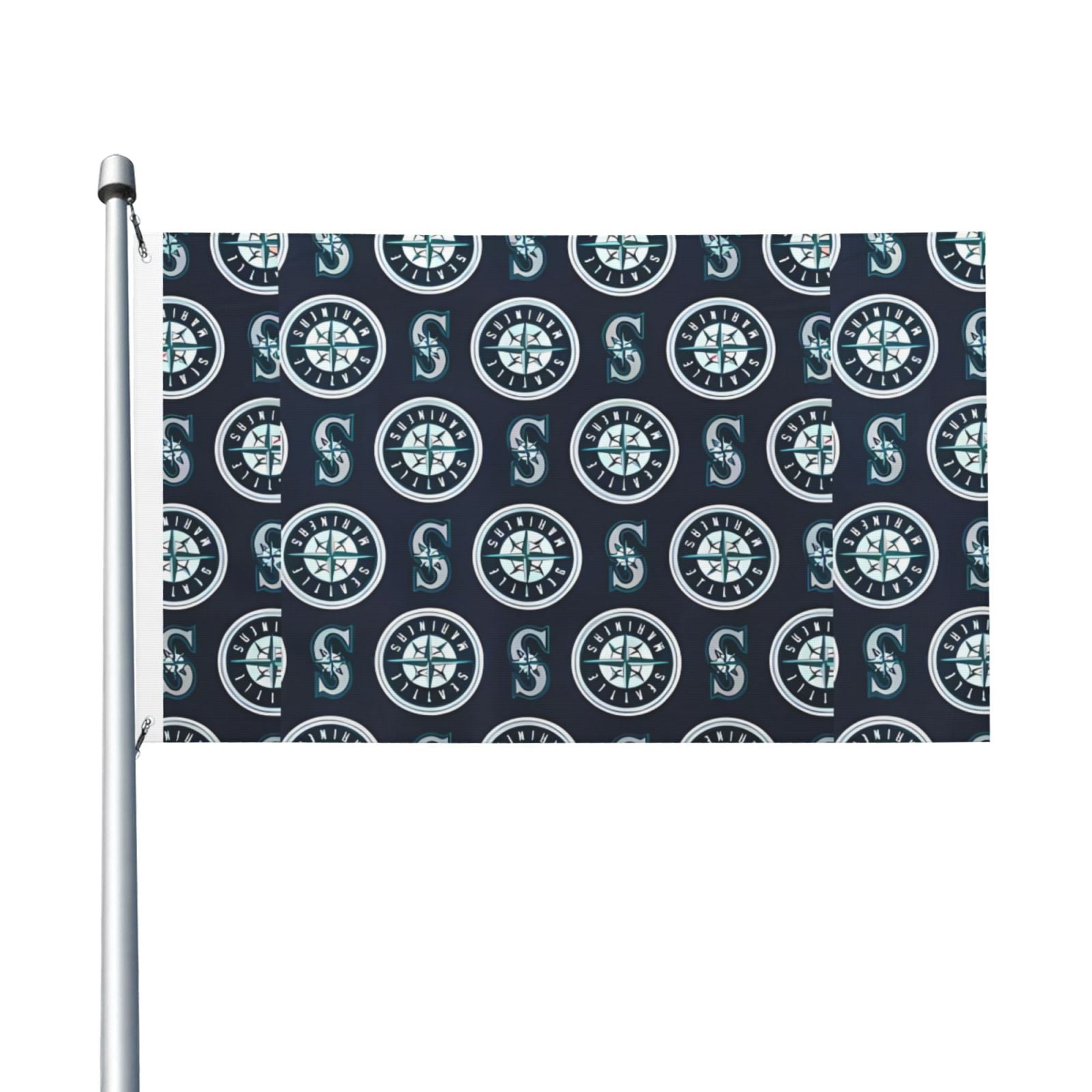 Mariners Printing Double Sided Flag 3x5FT Garden Banner Baseball Team ...