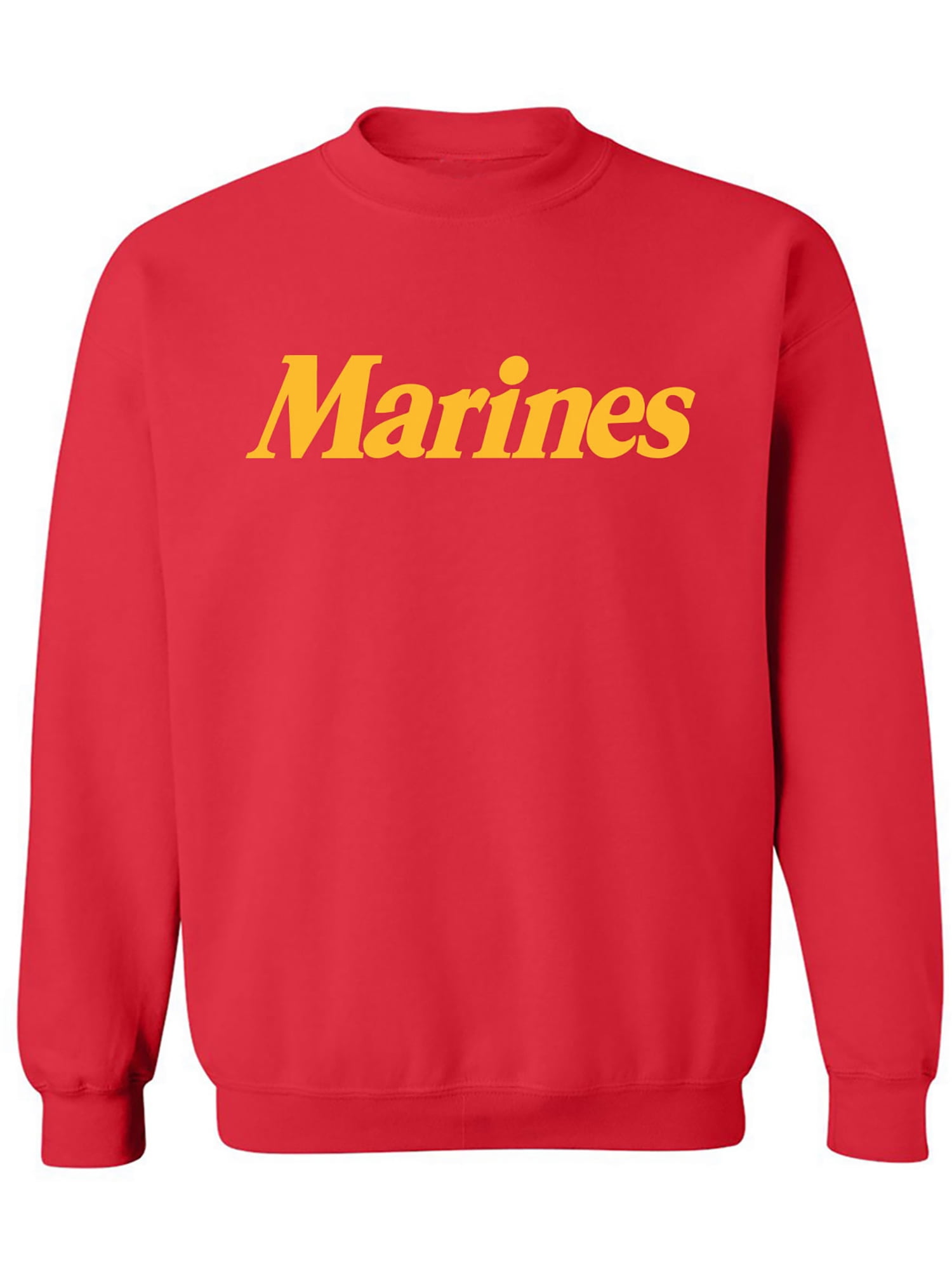 Marines Crewneck Sweatshirt in Red - Walmart.com