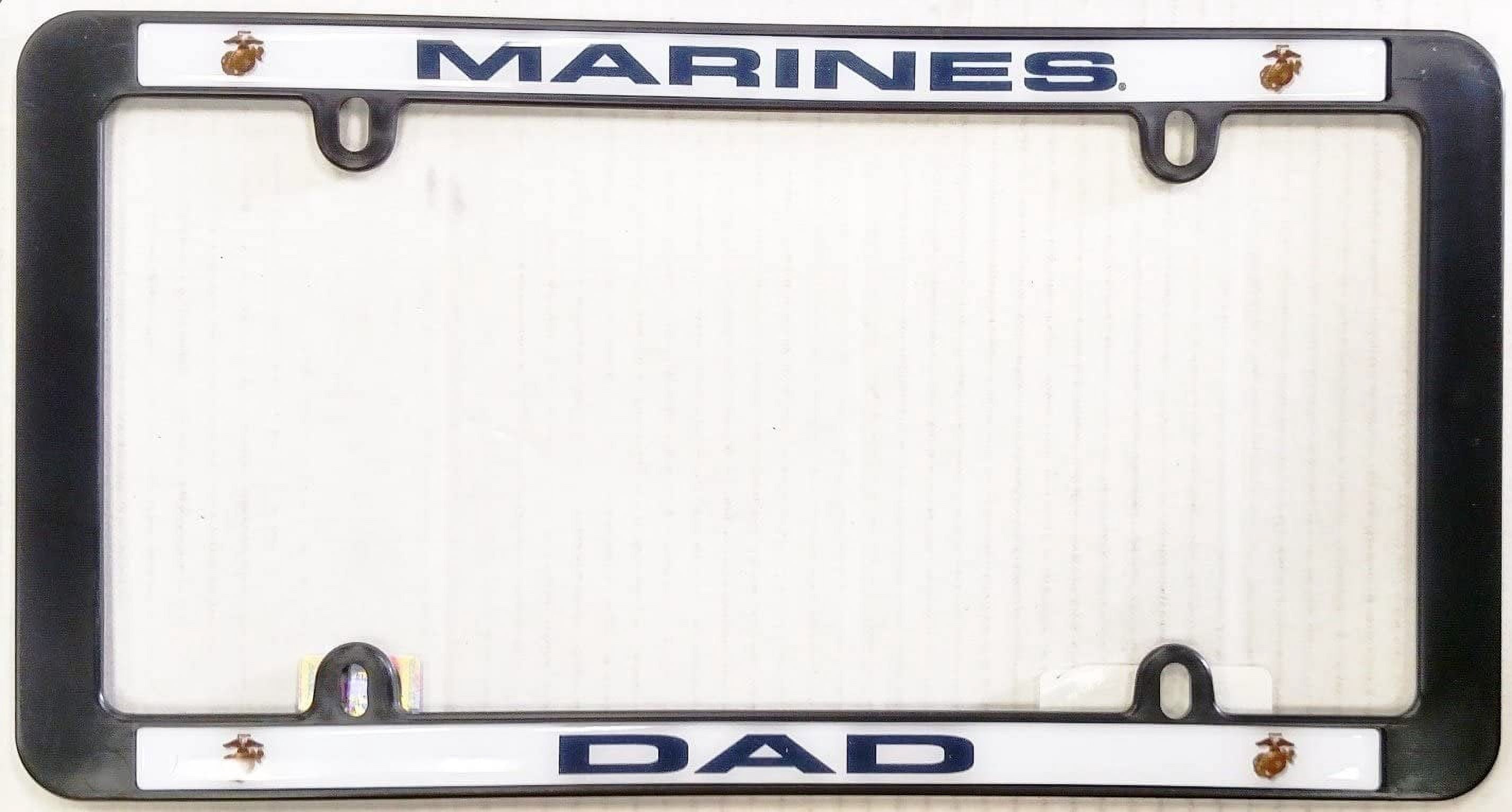 Marines DAD License Plate Frame Tag Cover United States Marine Corp ...