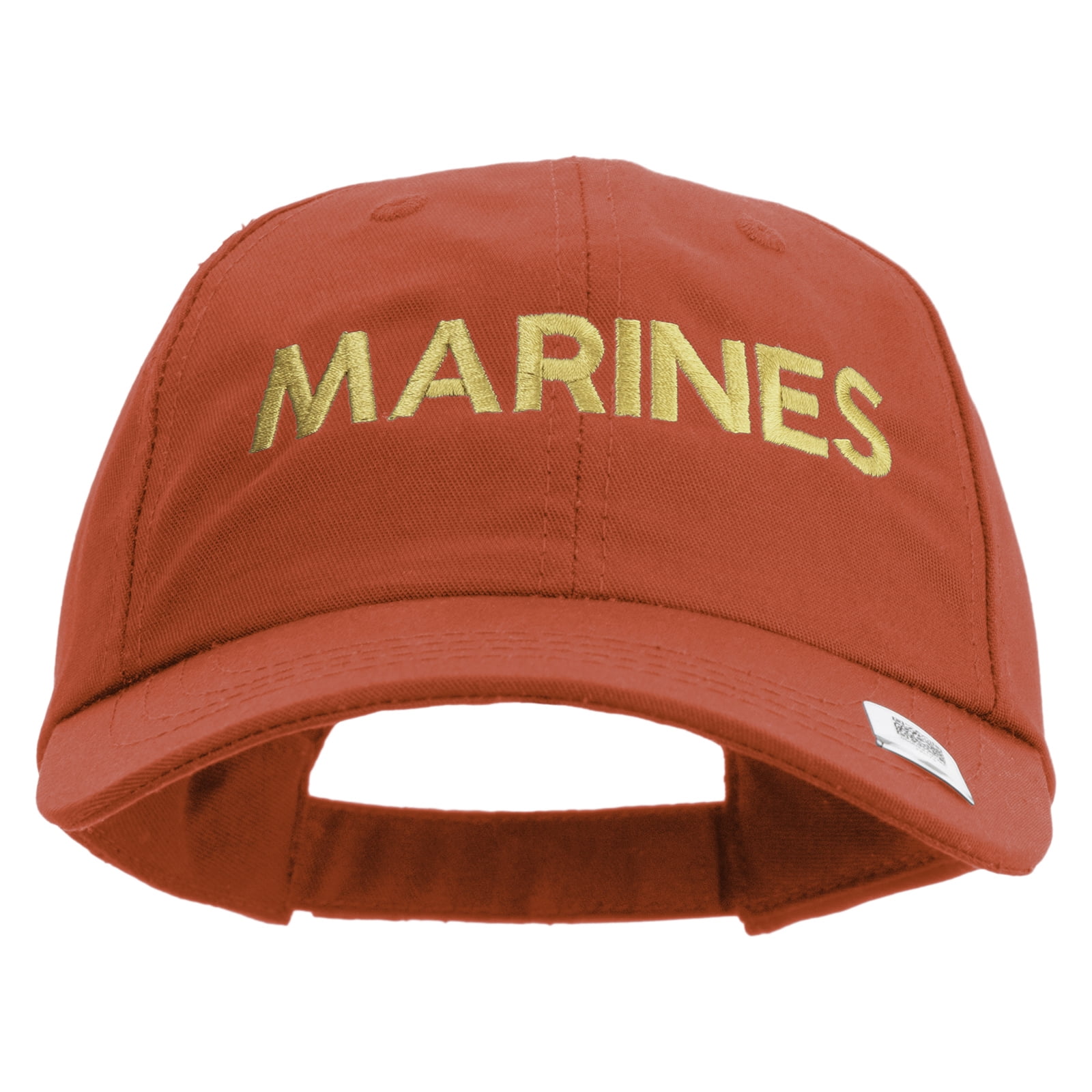 Marines Letter Embroidered 6 Panel Unstructured Cotton Twill Cap Made ...