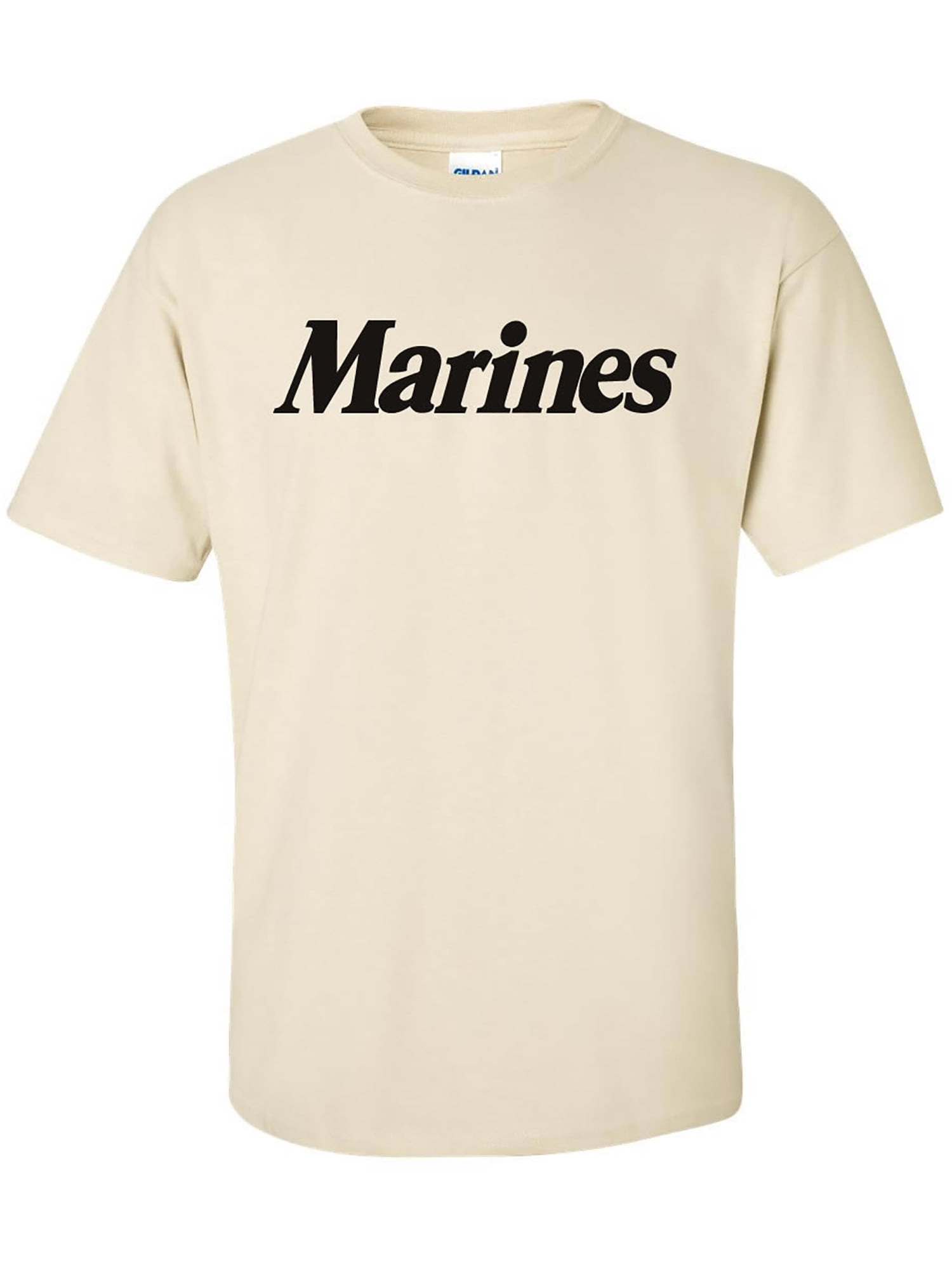 Marines Short Sleeve T-Shirt in Sand - Walmart.com