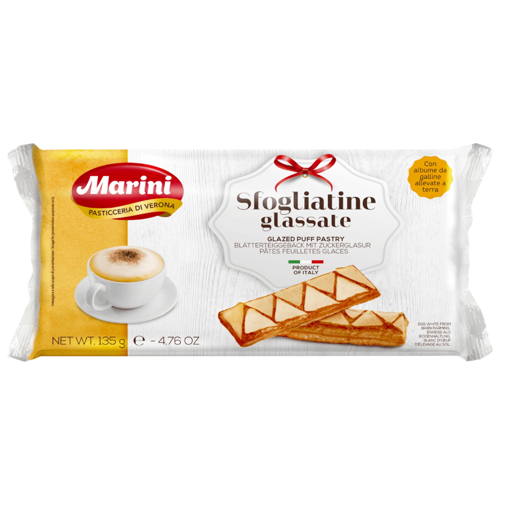 Marini Sfogliatine Glassate - Glazed Puff Pastry (21 Pieces / 200g ...