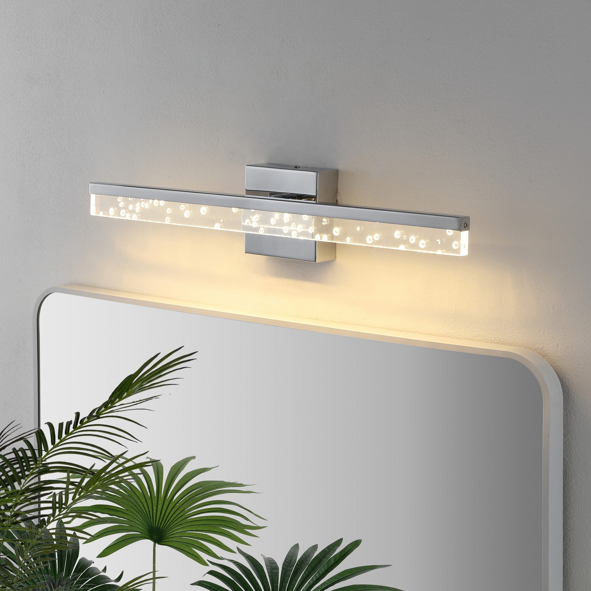 JONATHAN Y Mario 22" 1-Light Modern Contemporary 360-Degree Rotatable ...