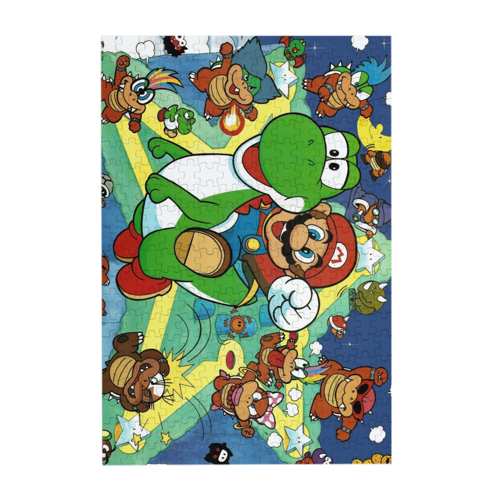 Mario 300 Pieces Wooden Jigsaw Puzzle ,Mario Jigsaw Puzzles Fabulous ...