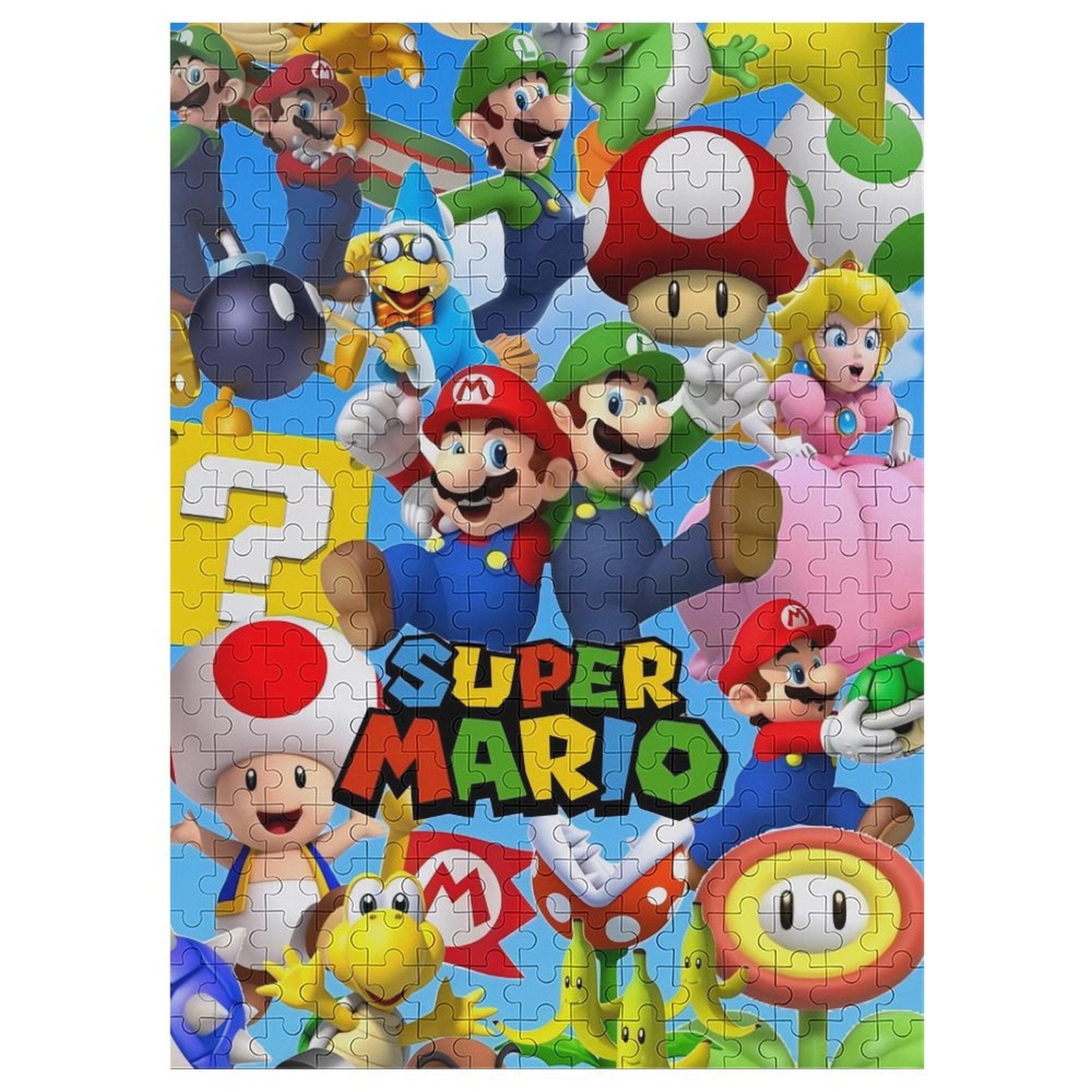 Mario (39) Christmas Jigsaw Puzzles Interlocking puzzles for kids and ...
