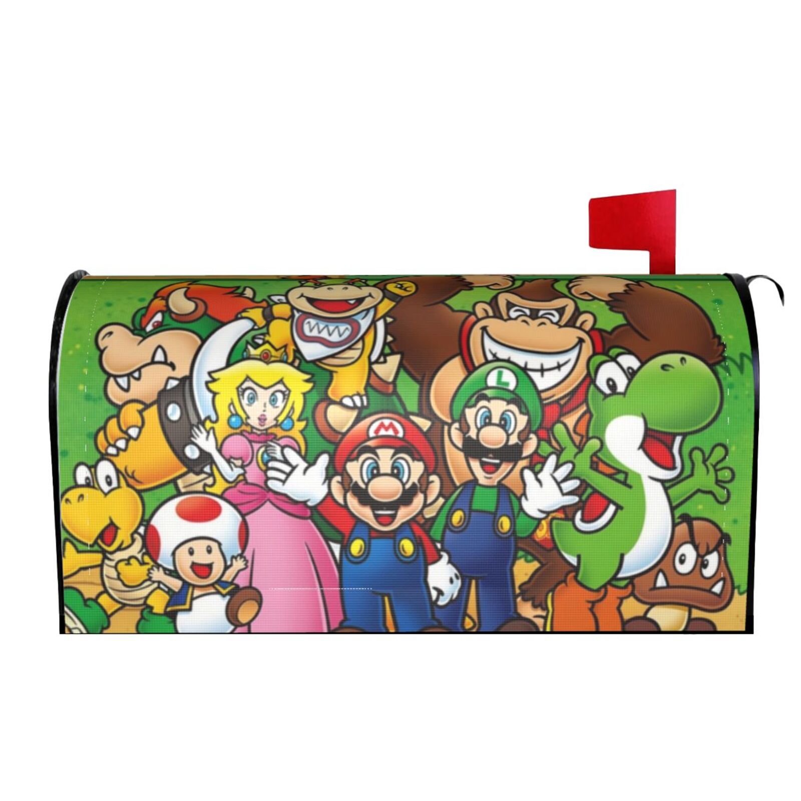 Mario And Friends3 Cartoon Character Mailbox Cover Magnetic Standard ...