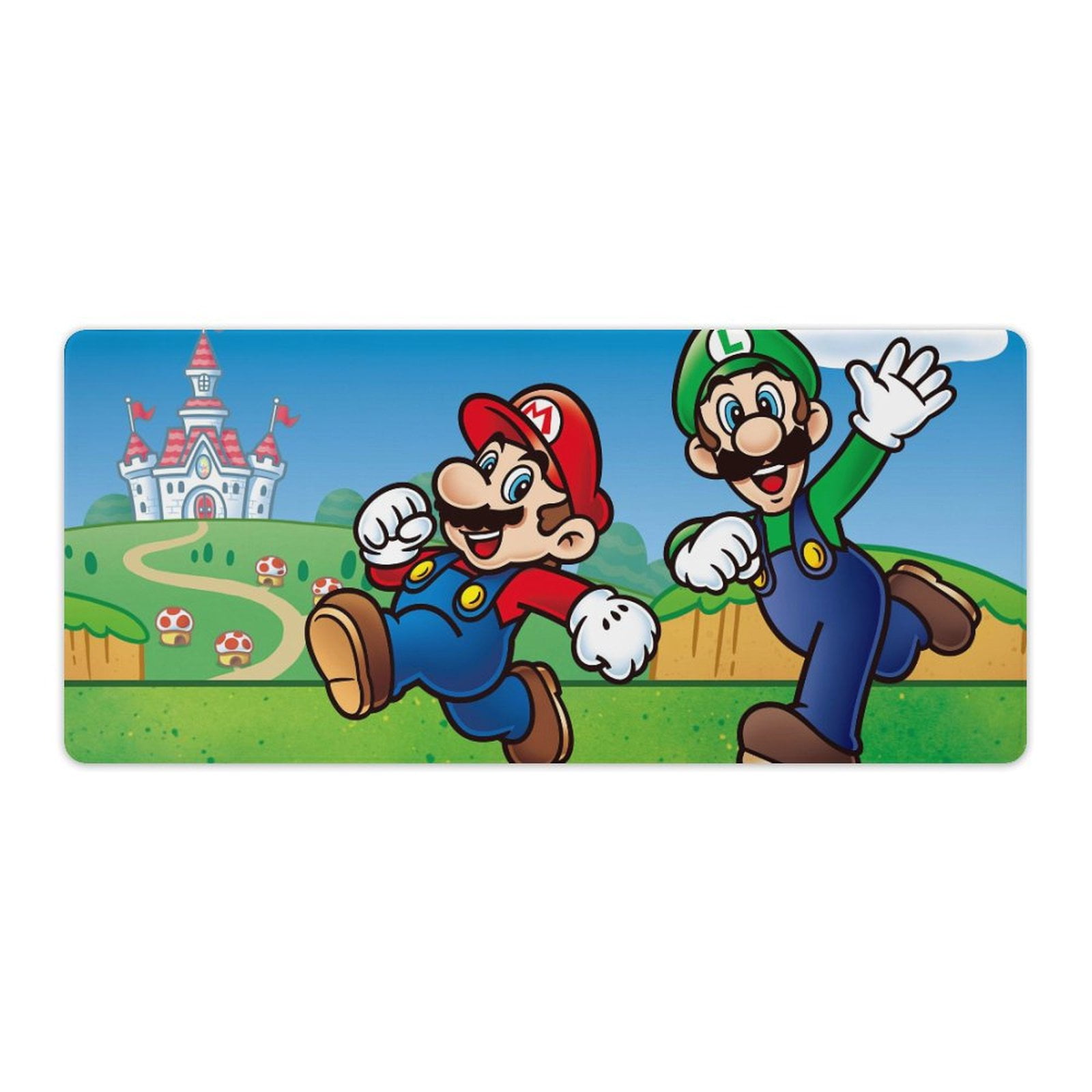 Mario And Luigi Extended Gaming Mouse Pad No-sliped Large Desk Mat ...