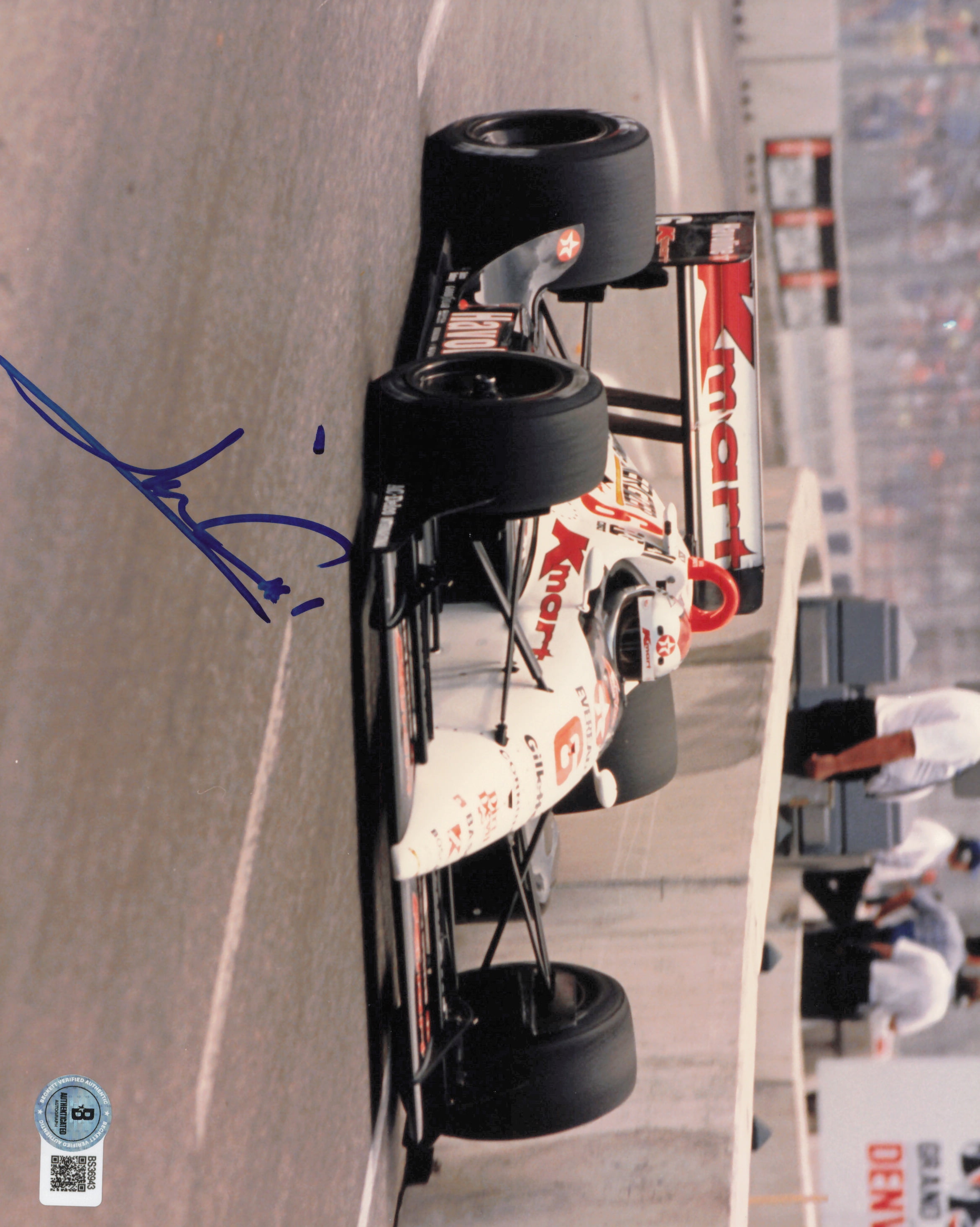 Mario Andretti Autographed 8x10 Photo Indy Car Beckett BAS QR #BS36943 ...