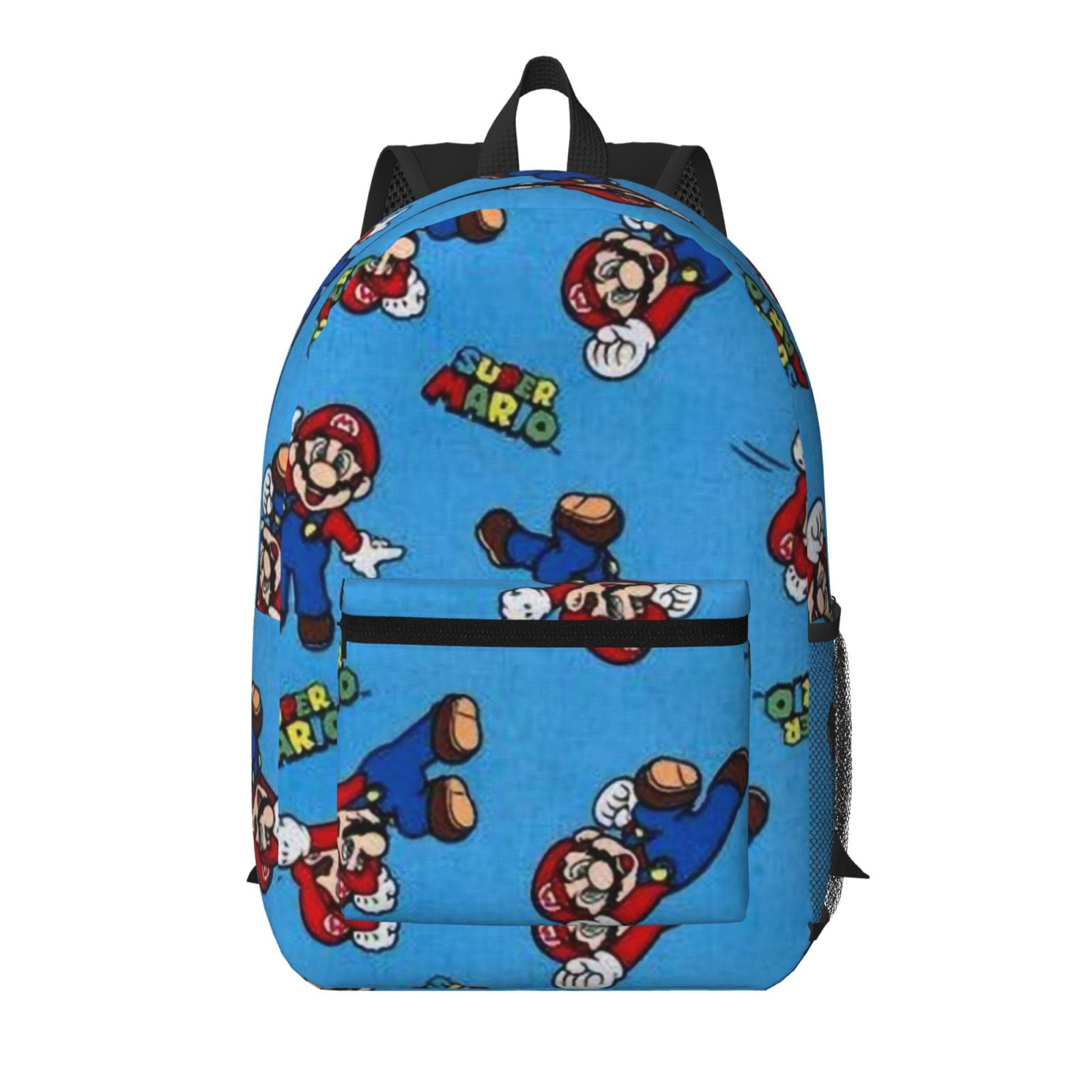 Mario Backpack, 17 "Backpack with Pockets Lightweight Backpack for ...