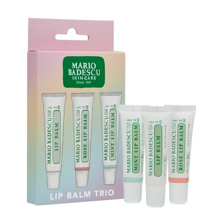 Mario Badescu Nourishing Lip Balm Trio, 3 Piece Set – Walmart Inventory ...