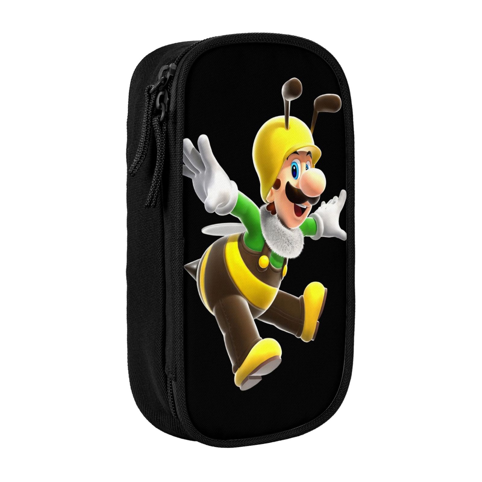 Mario Bee Luigi Art Pencil Case,Pencil Pouch,Big Pencil Bag Pouch Box ...
