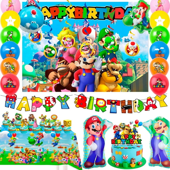 Super Mario Party Supplies in Super Mario - Walmart.com