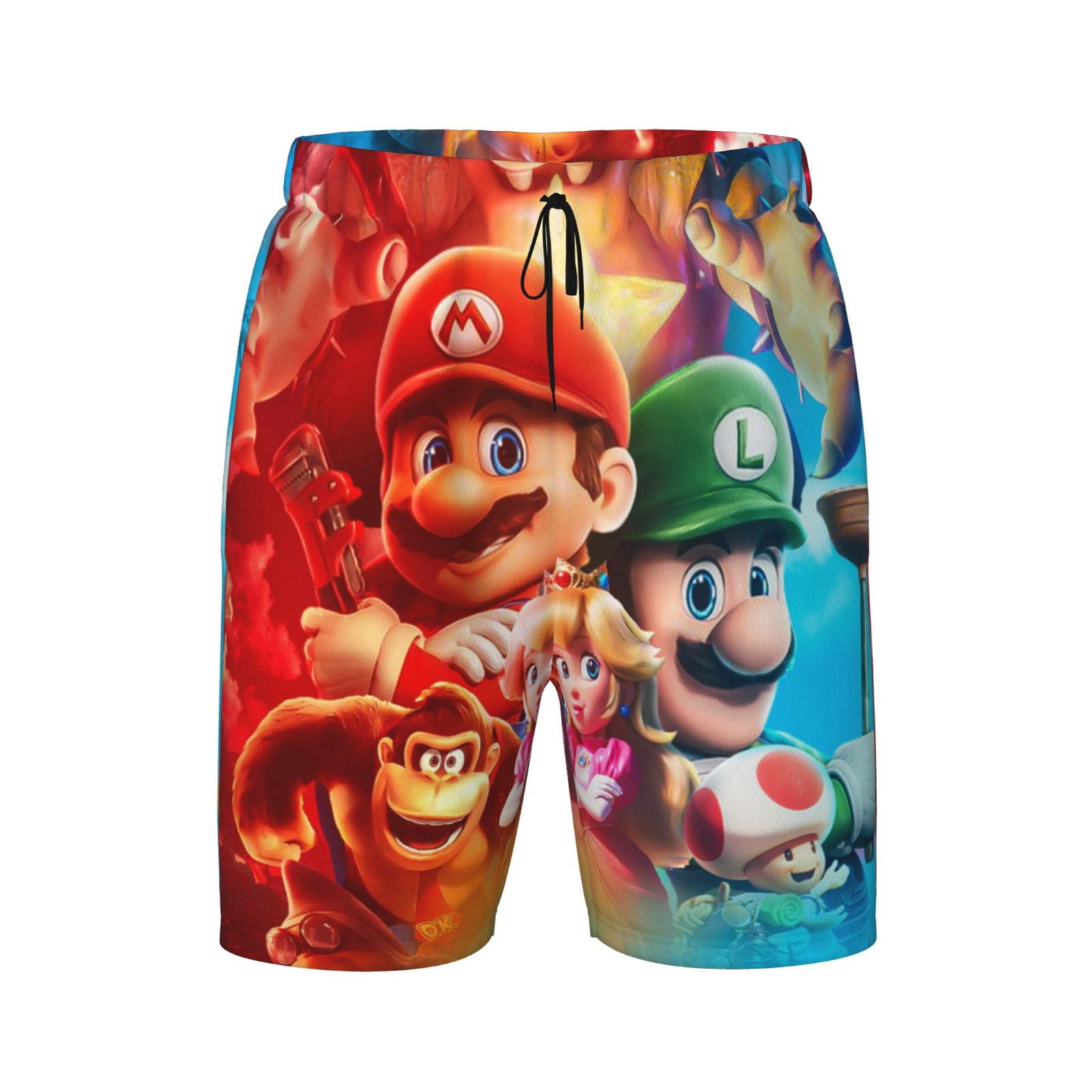 Mario Boys Swim Trunks Quick Dry Boards Shorts For Kids Beach Swim ...