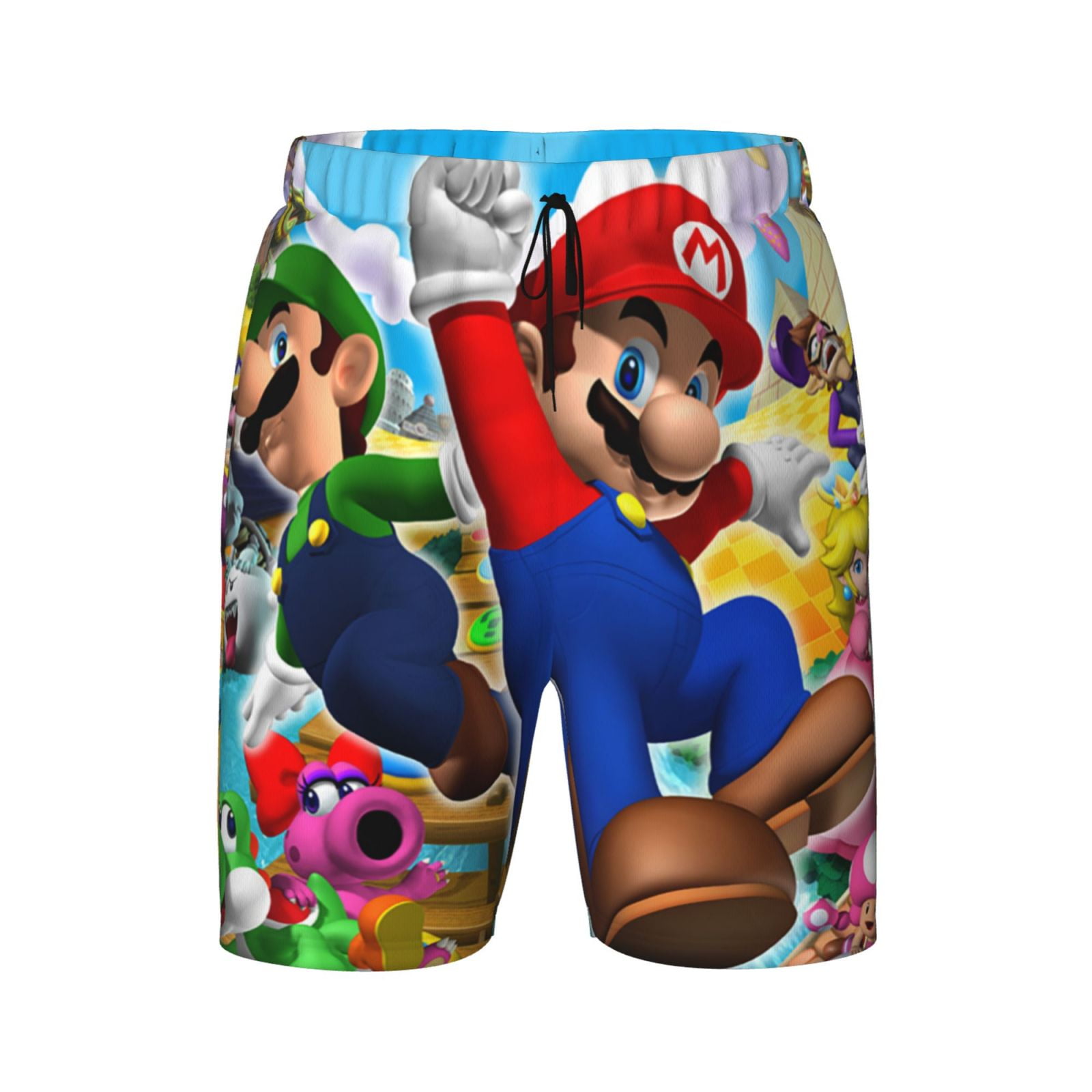 Mario Boys Swim Trunks Quick Dry Boards Shorts For Kids Beach Swim ...