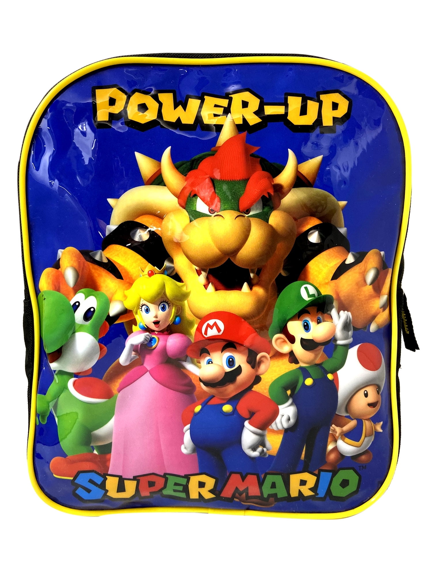 Mario Bros Backpack Toddler 11" Nintendo Boys Luigi Yoshi Peach Bowser ...