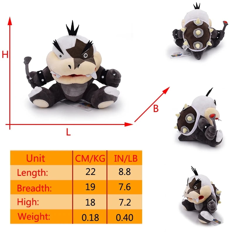 Mario Bros Bowser Koopa Plush Toys Ludwig Roy Morton Wendy Lemmy Iggy ...